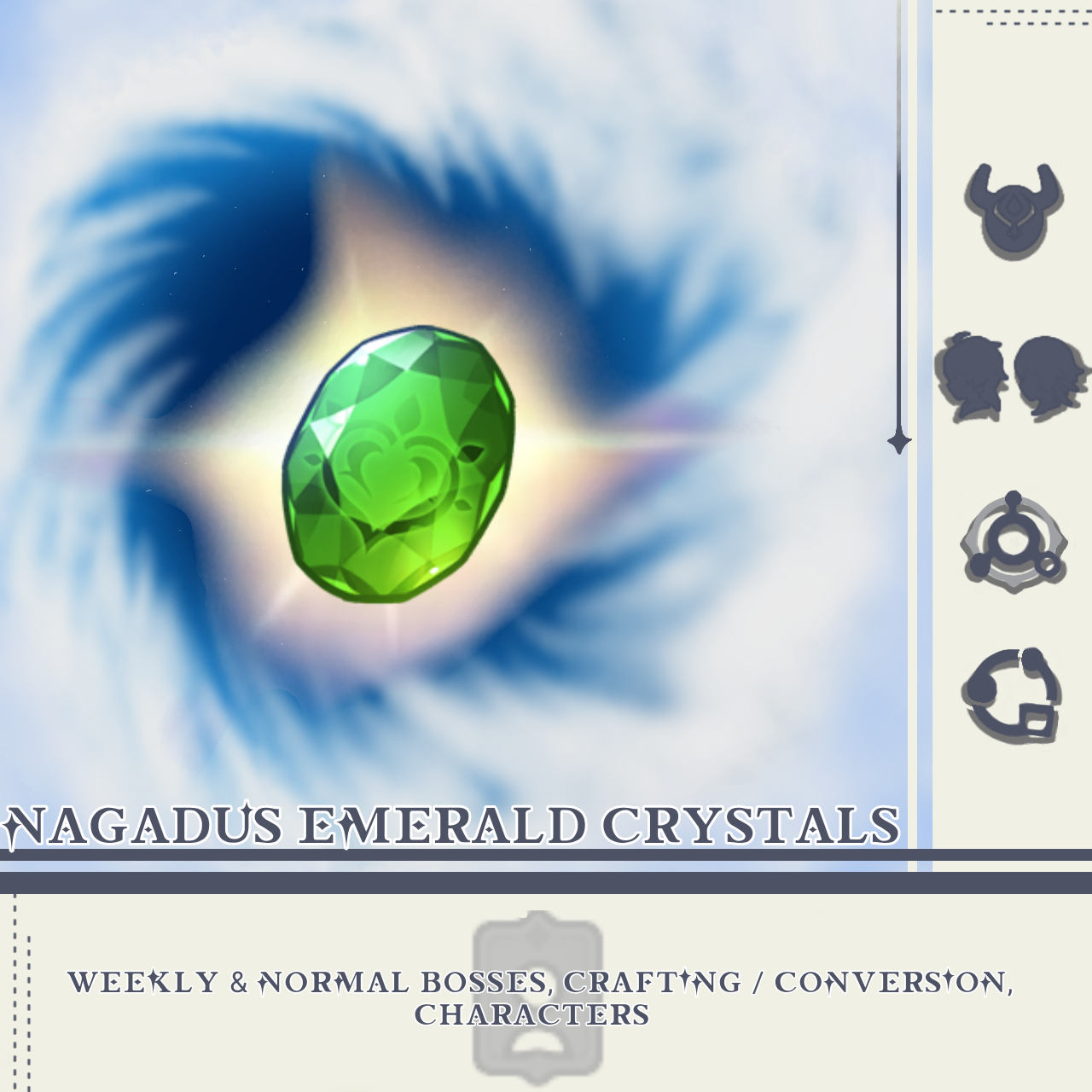 Genshin Impact - Nagadus Emerald General Info as of 5.7 Genshin Impact ...