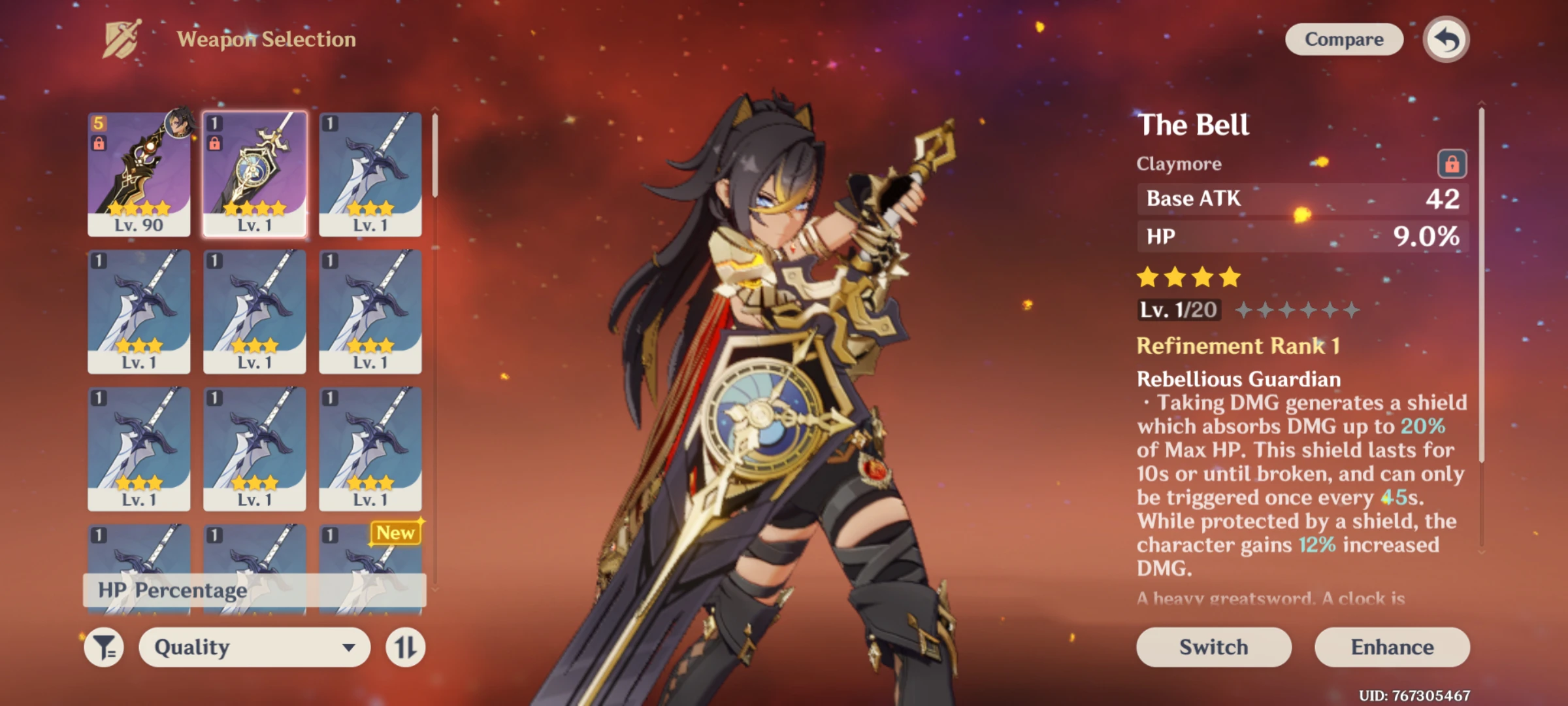 which weapon is better for her? and i feel lazy to read her talents its ...