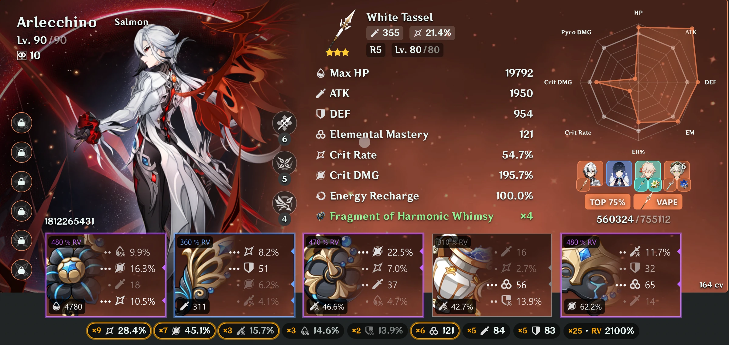 HELP WITH ARLE BUILD!!! Genshin Impact | HoYoLAB