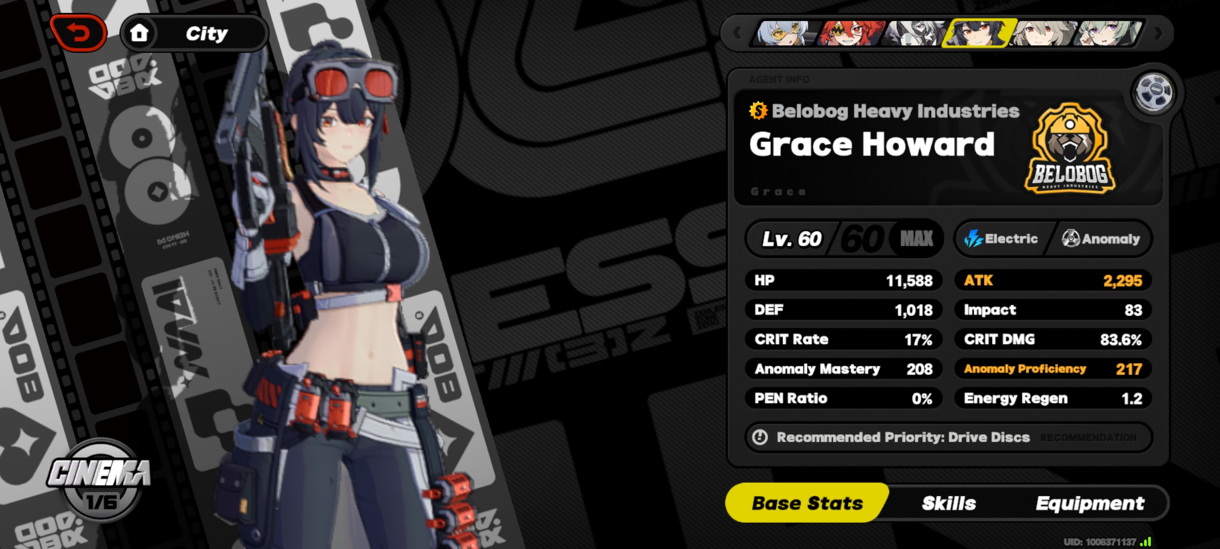 Grace Build Zenless Zone Zero | HoYoLAB