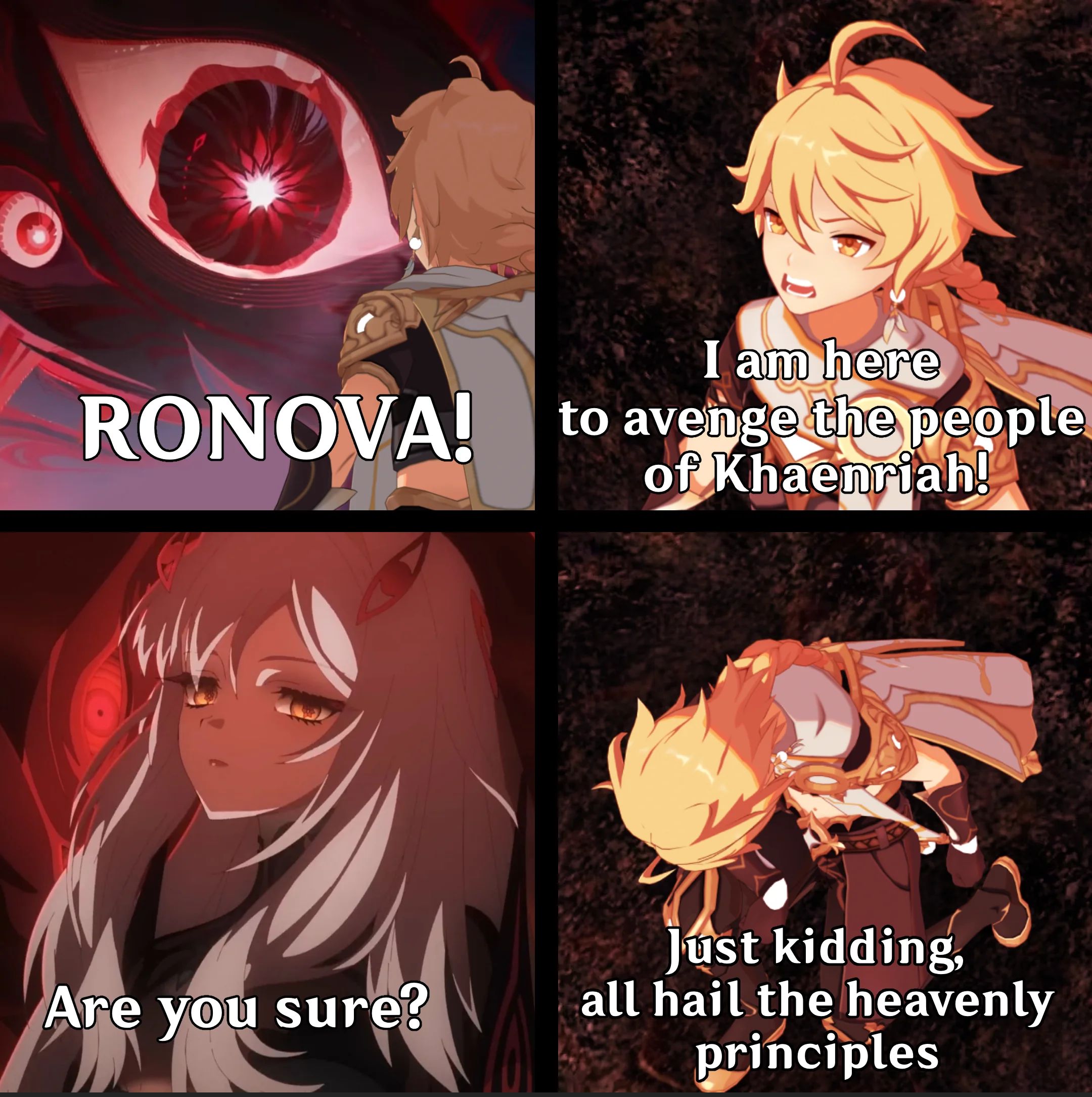 Ronova did nothing wrong Genshin Impact | HoYoLAB