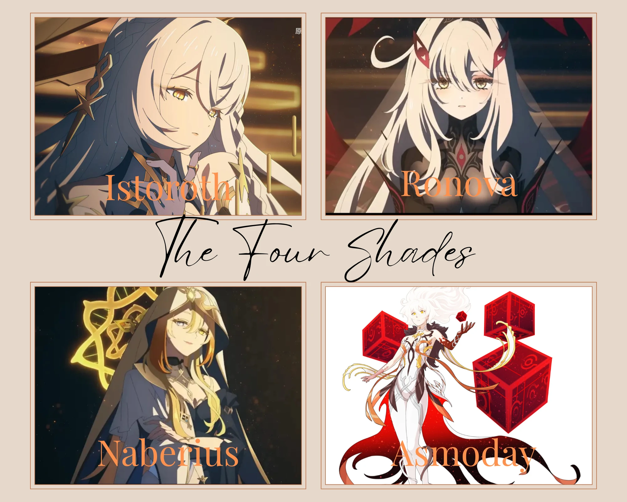 The reveal Of the 4 shades!(⁠‘⁠ ⁠⌓⁠ ⁠’⁠) Everything you need to know ...
