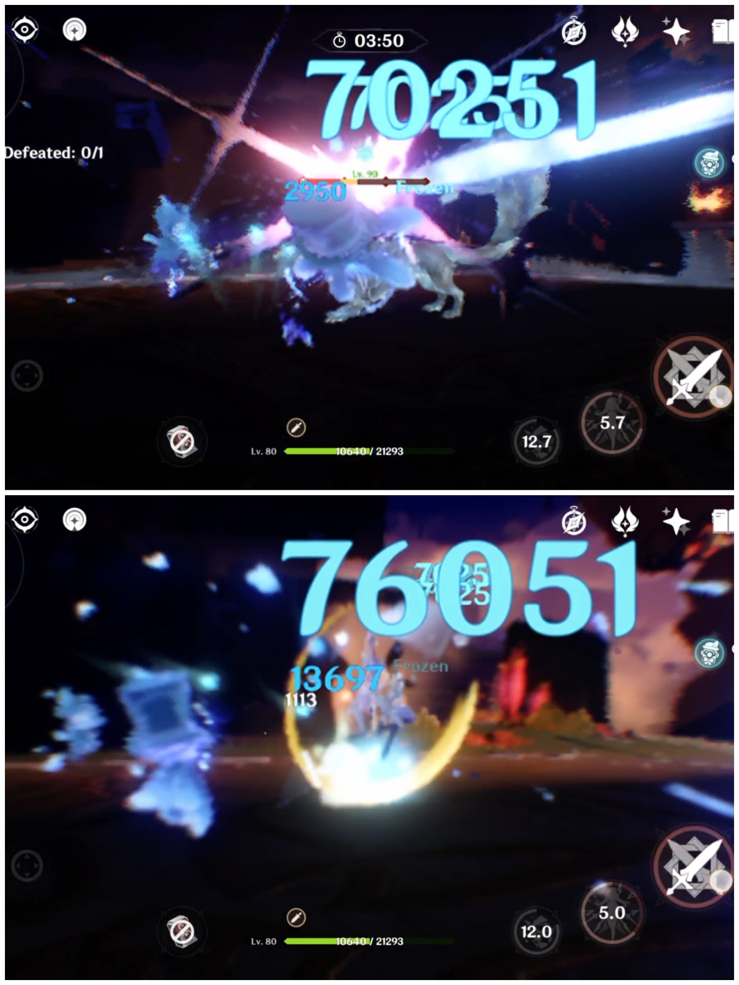 Skirk burst dmg is really good her total burst dmg is 350K+ Genshin ...