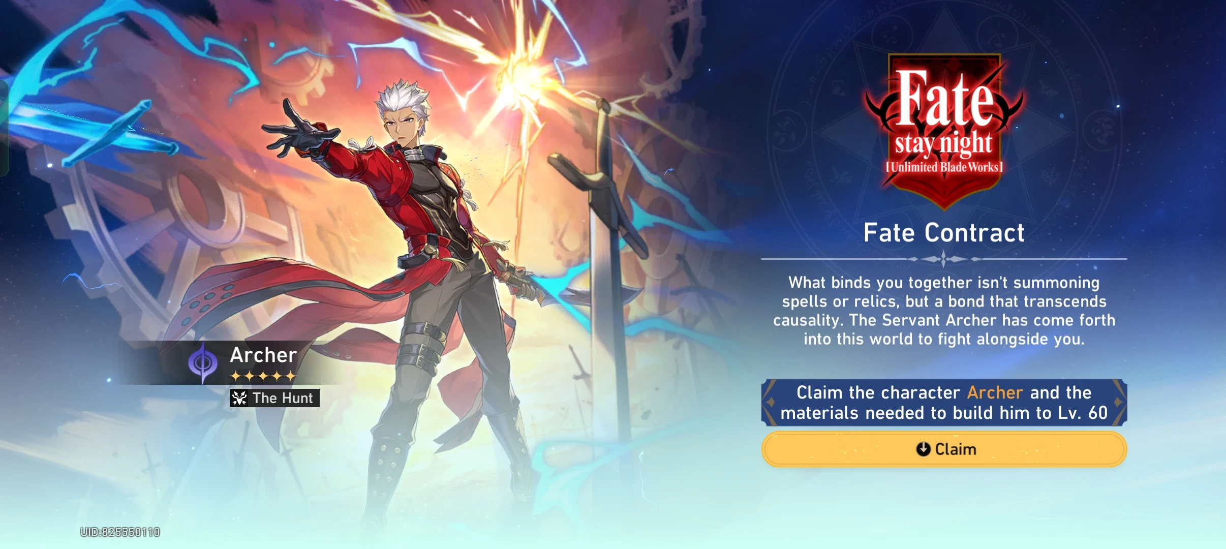 Archer Fate Collab Honkai Star Rail Character Honkai: Star Rail | HoYoLAB