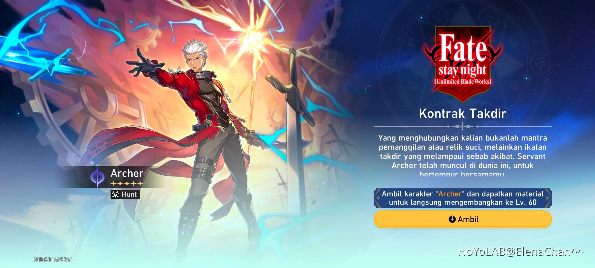 Collab Fate Stay Night sudah Hadir Honkai: Star Rail | HoYoLAB