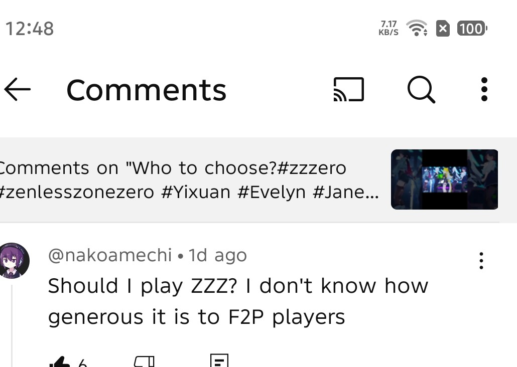 yeap we promote ZZZ 🤣🙂‍↔️ of course it depends on luck but from Yanagi ...