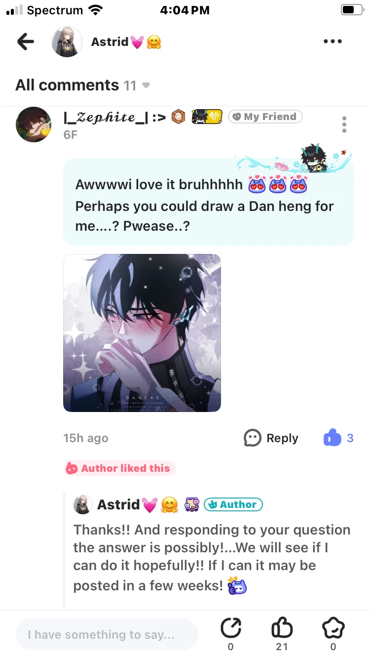 Ya’ll I tried drawing Dan Heng as Requested🍁 Honkai: Star Rail | HoYoLAB