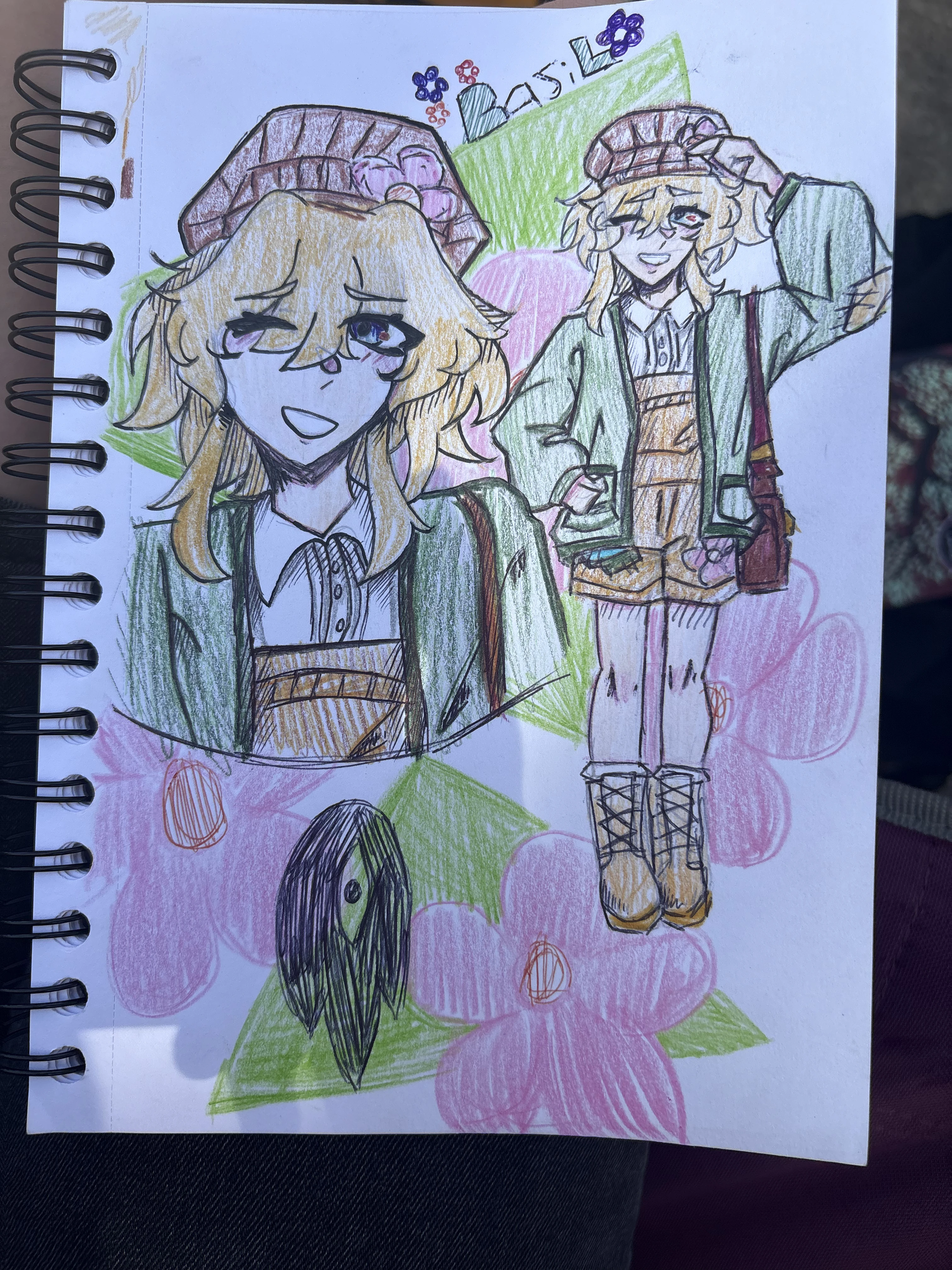 Basil Omori doodle Genshin Impact | HoYoLAB