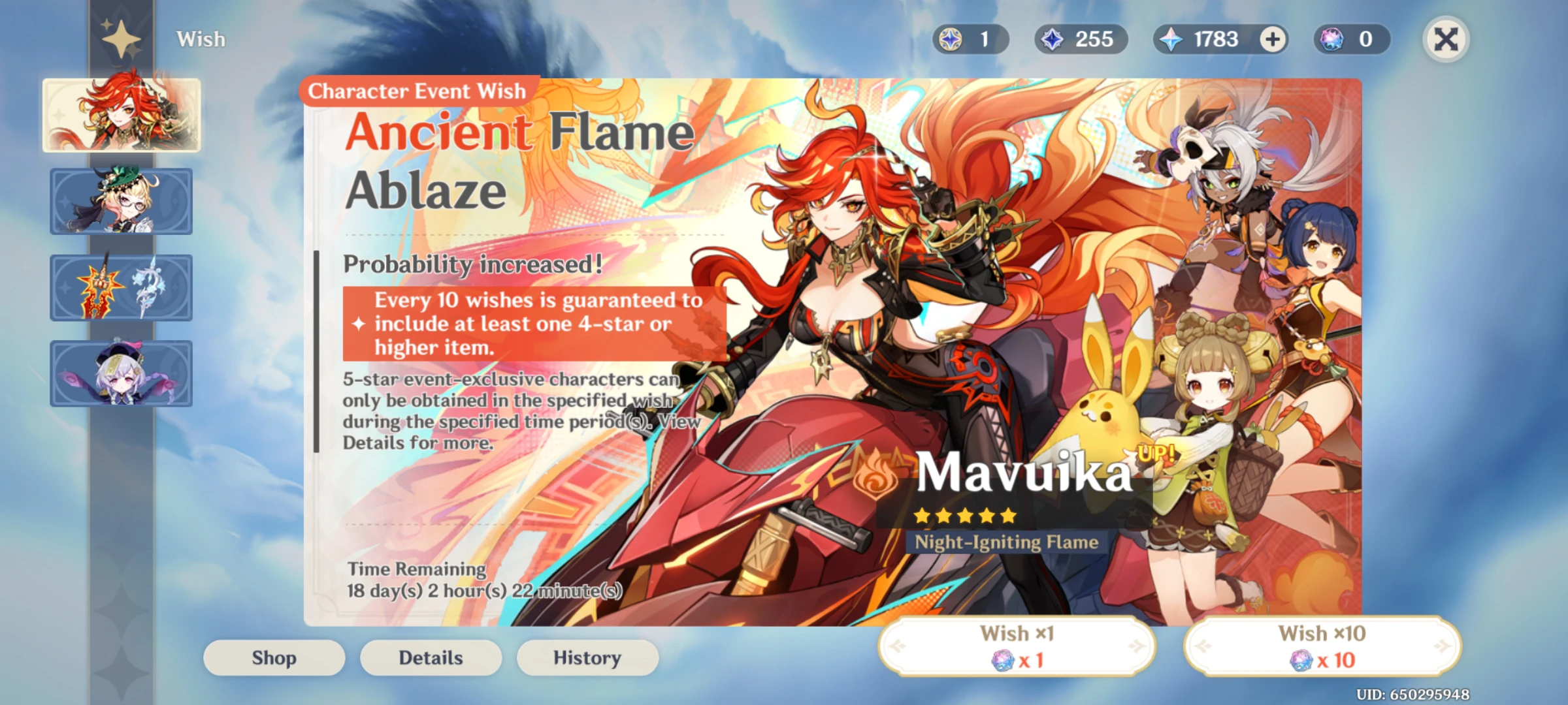DAY-3 saving for mavuika until her banner ends... Genshin Impact | HoYoLAB