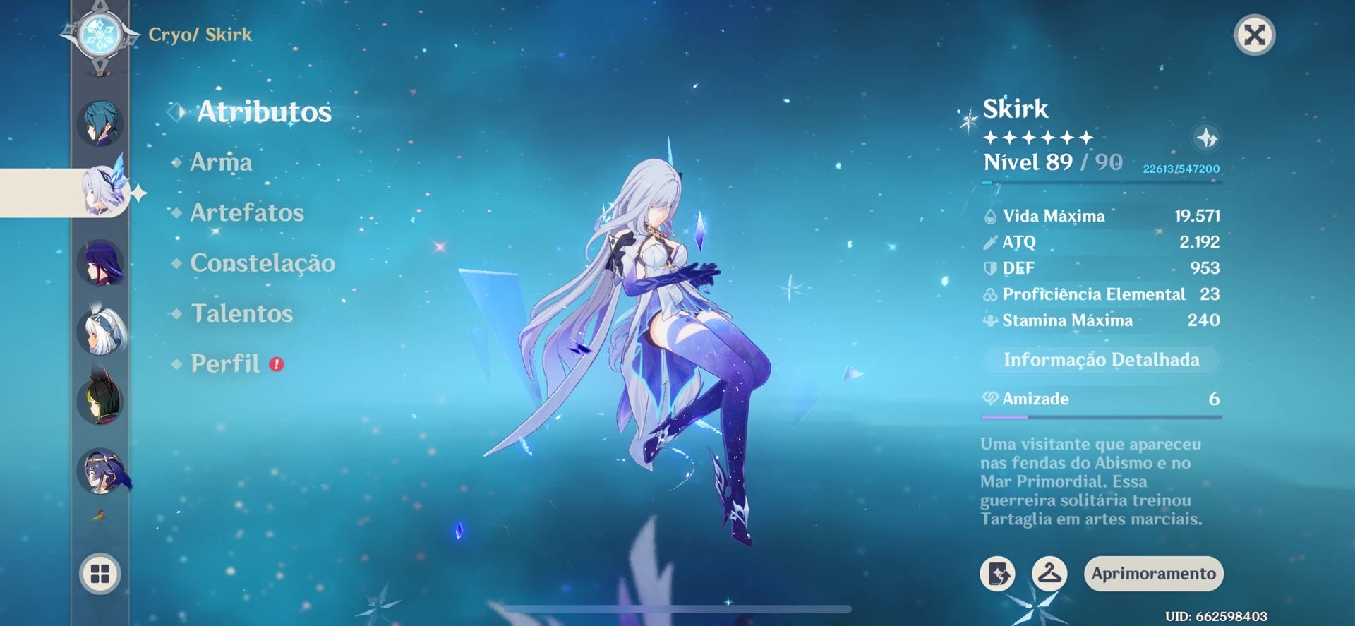 F2P Skirk build Genshin Impact | HoYoLAB