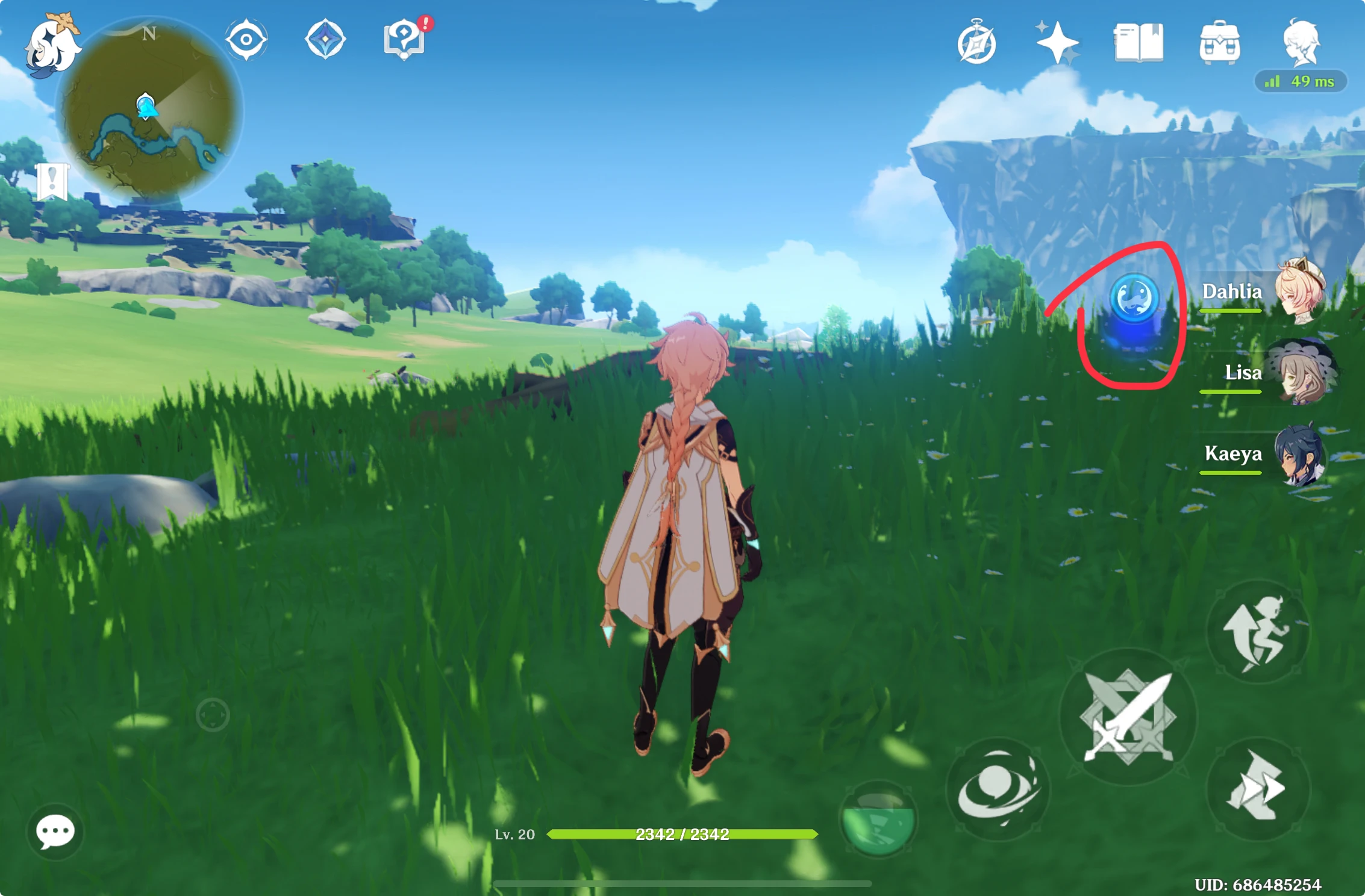 Logged into one of my alt accounts Genshin Impact | HoYoLAB