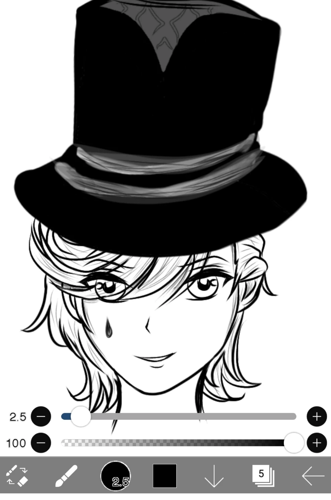 why drawing is hard but anyways here's Lyney 🪄 Genshin Impact | HoYoLAB