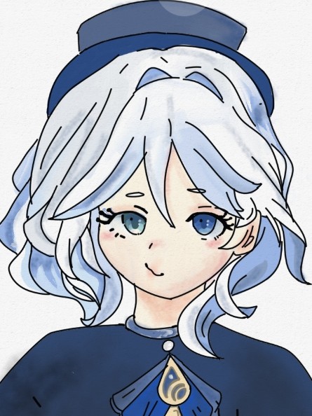 Furina Drawing! Genshin Impact | HoYoLAB