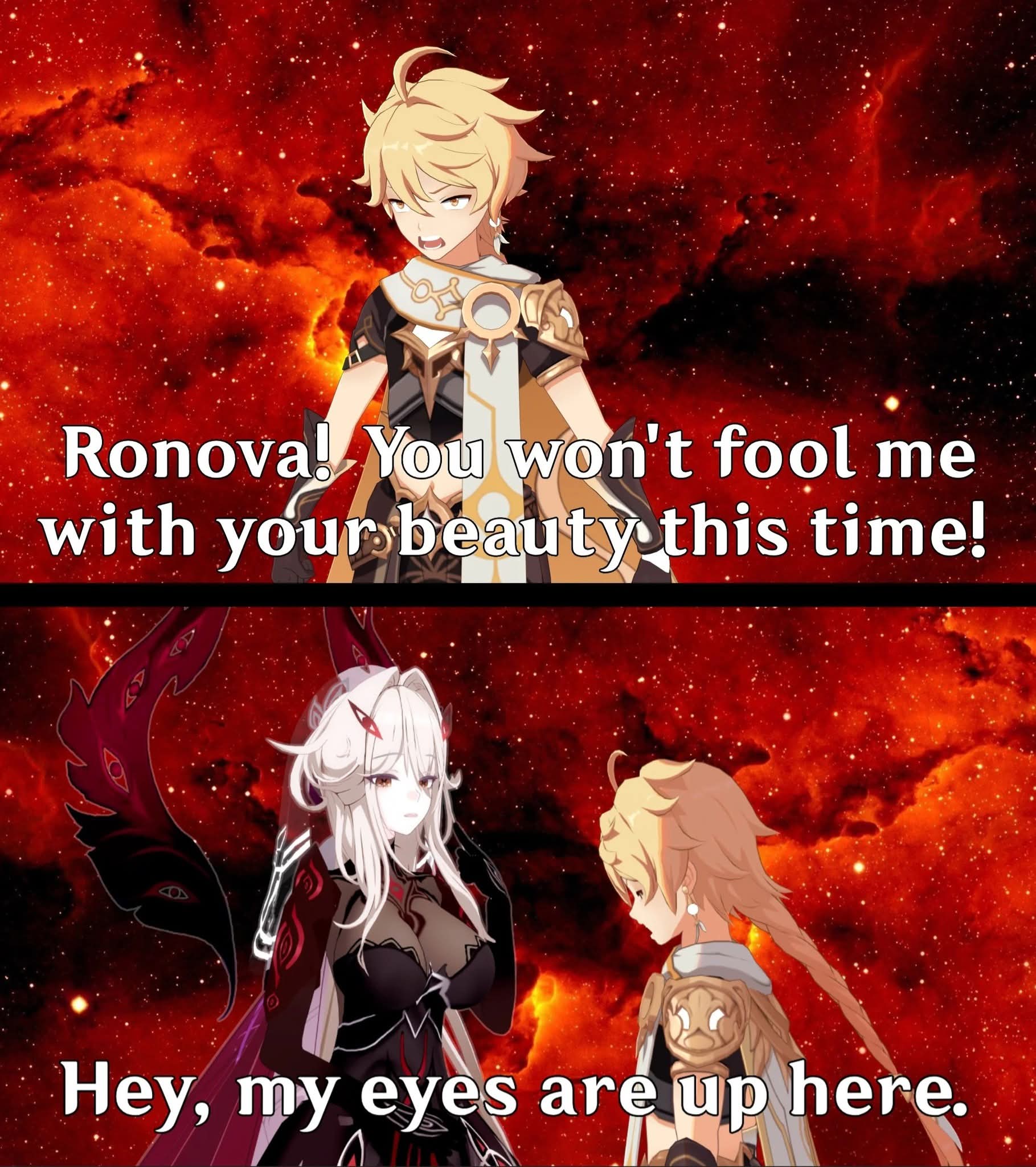 Now, Traveller be like: O my beloved Ronova 😍🤭 Genshin Impact | HoYoLAB