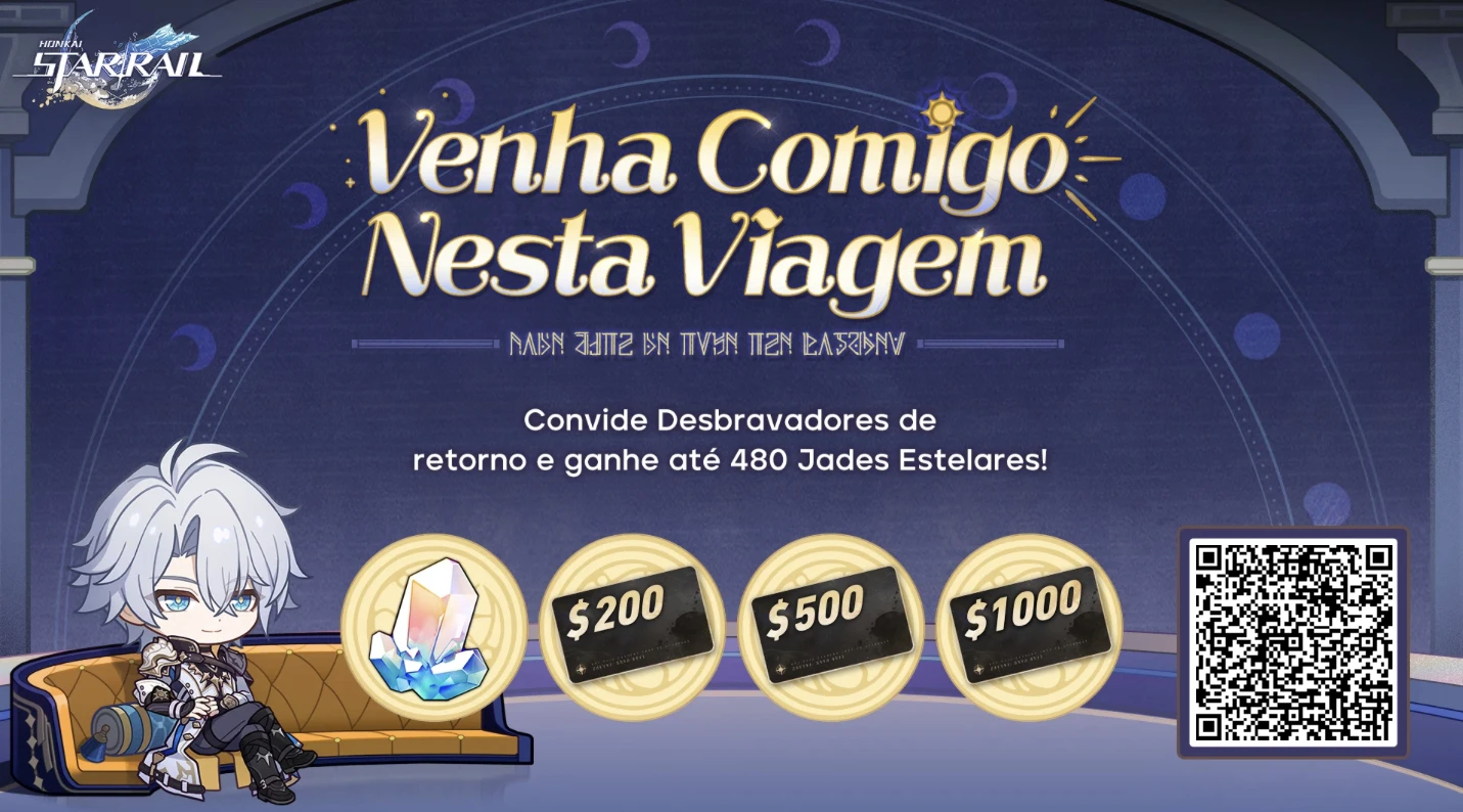 HSR Invite Code 3.4 Returning Event Honkai: Star Rail | HoYoLAB