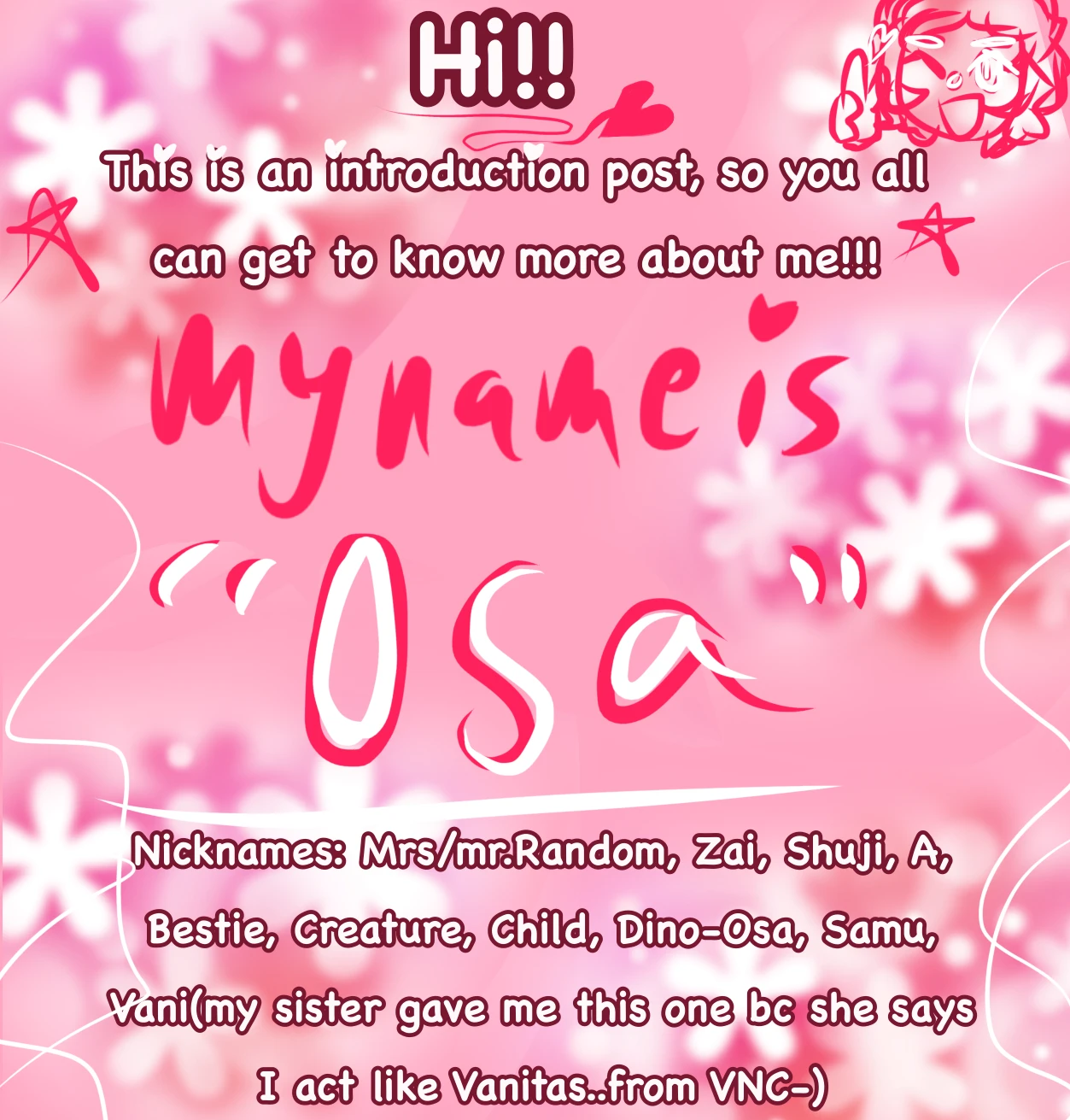 HEYAAA!!! Okay, so, this is the long awaited introduction of OSA/VANI ...