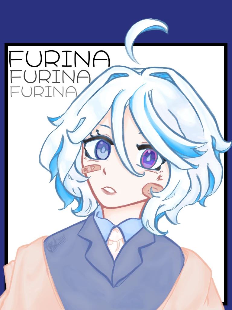 Furina [Old art :D] Genshin Impact | HoYoLAB