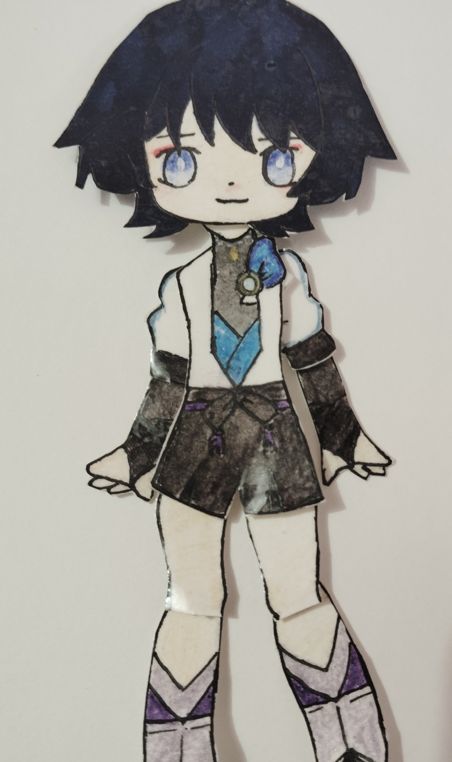 Wanderer paper craft and template Genshin Impact | HoYoLAB