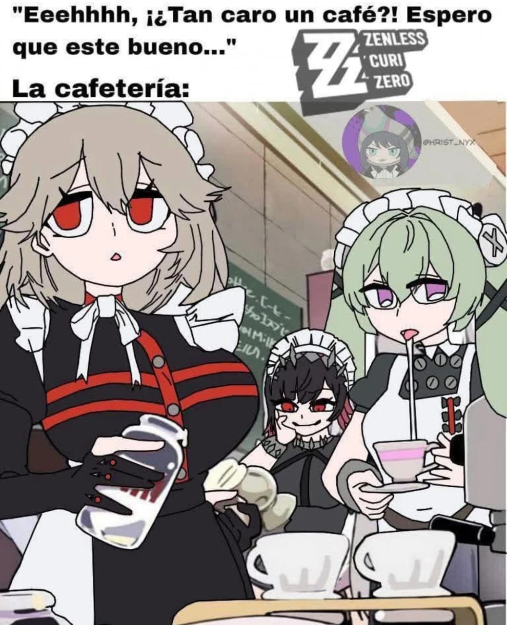 El café de Victorias Housekeeping Zenless Zone Zero | HoYoLAB