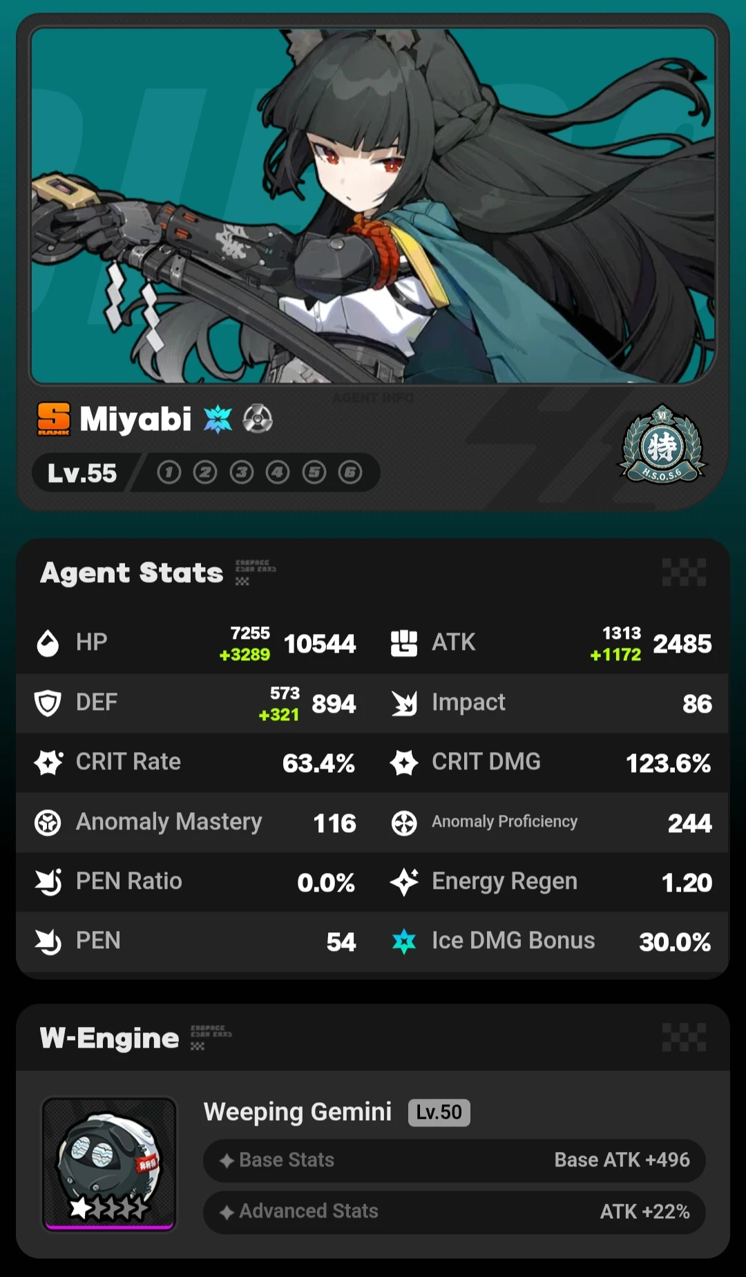 Any advice for my Miyabi build? Zenless Zone Zero | HoYoLAB