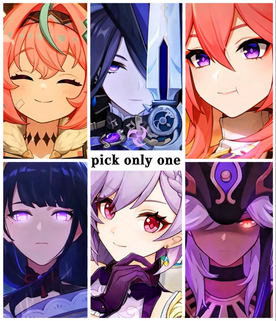 You Can Only Pick One! ~ Genshin💕 Genshin Impact | HoYoLAB