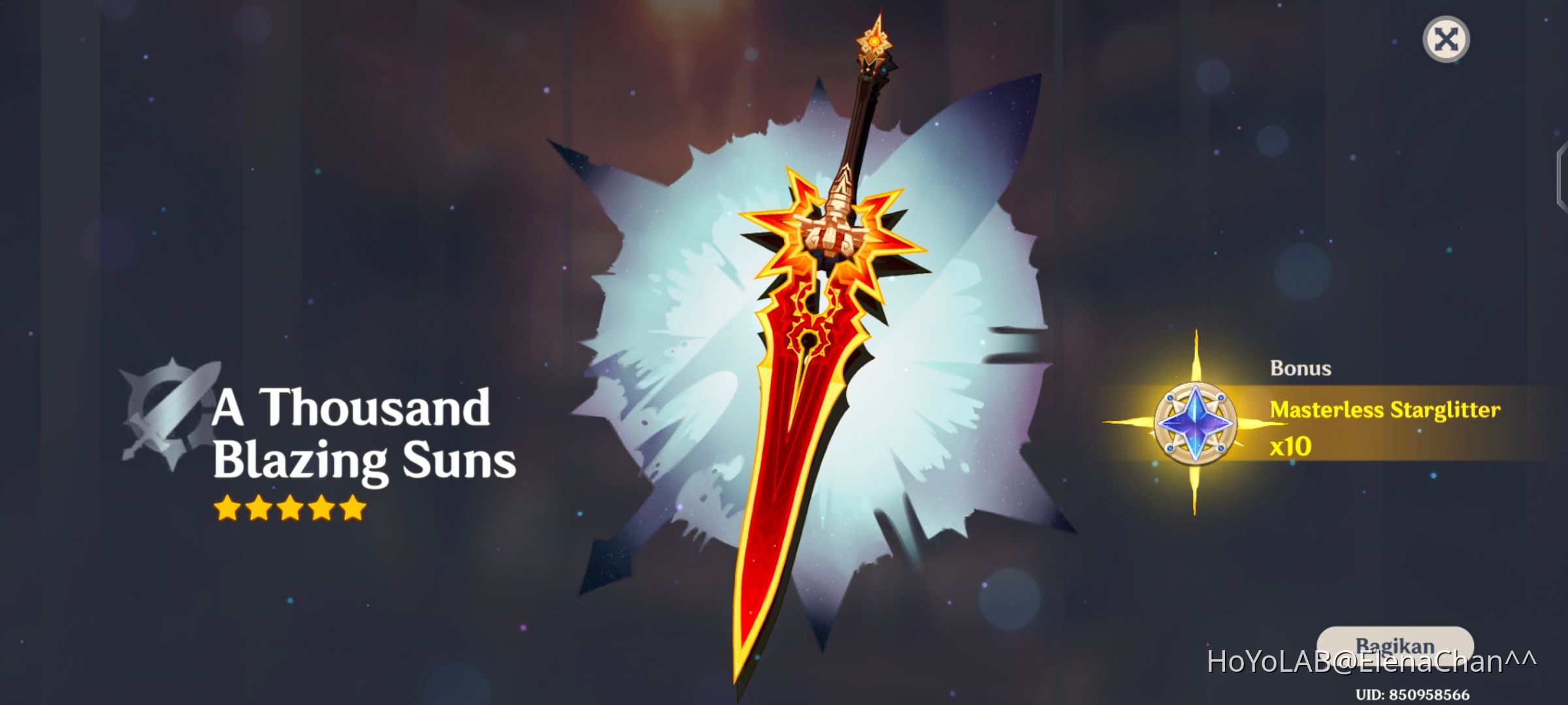 Akhirnya pulang juga sign Mavuika Genshin Impact | HoYoLAB