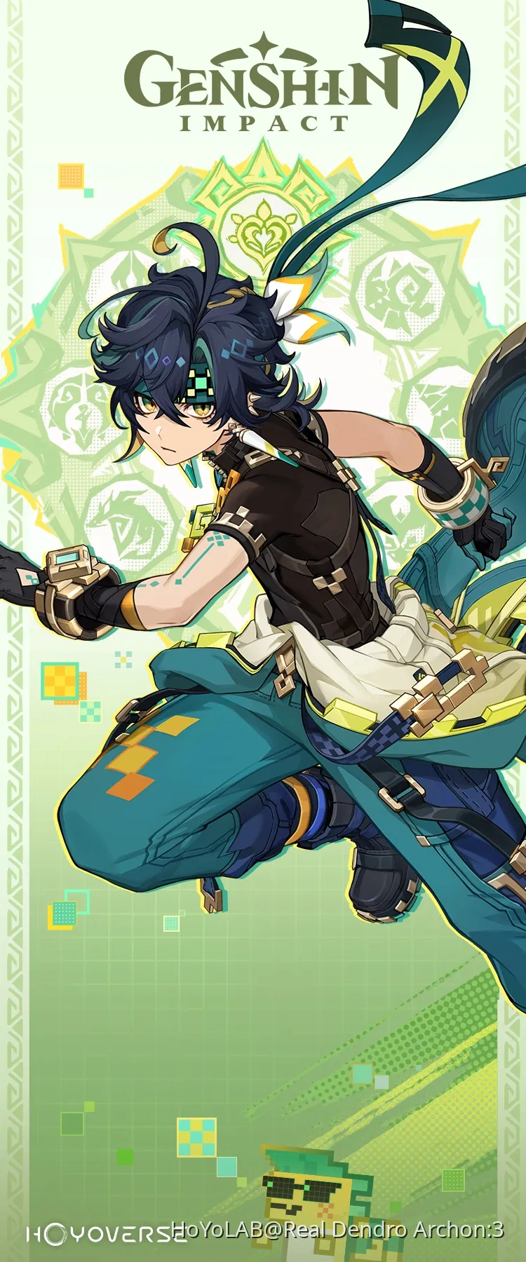 I made a kinich skin in Minecraft :) Genshin Impact | HoYoLAB