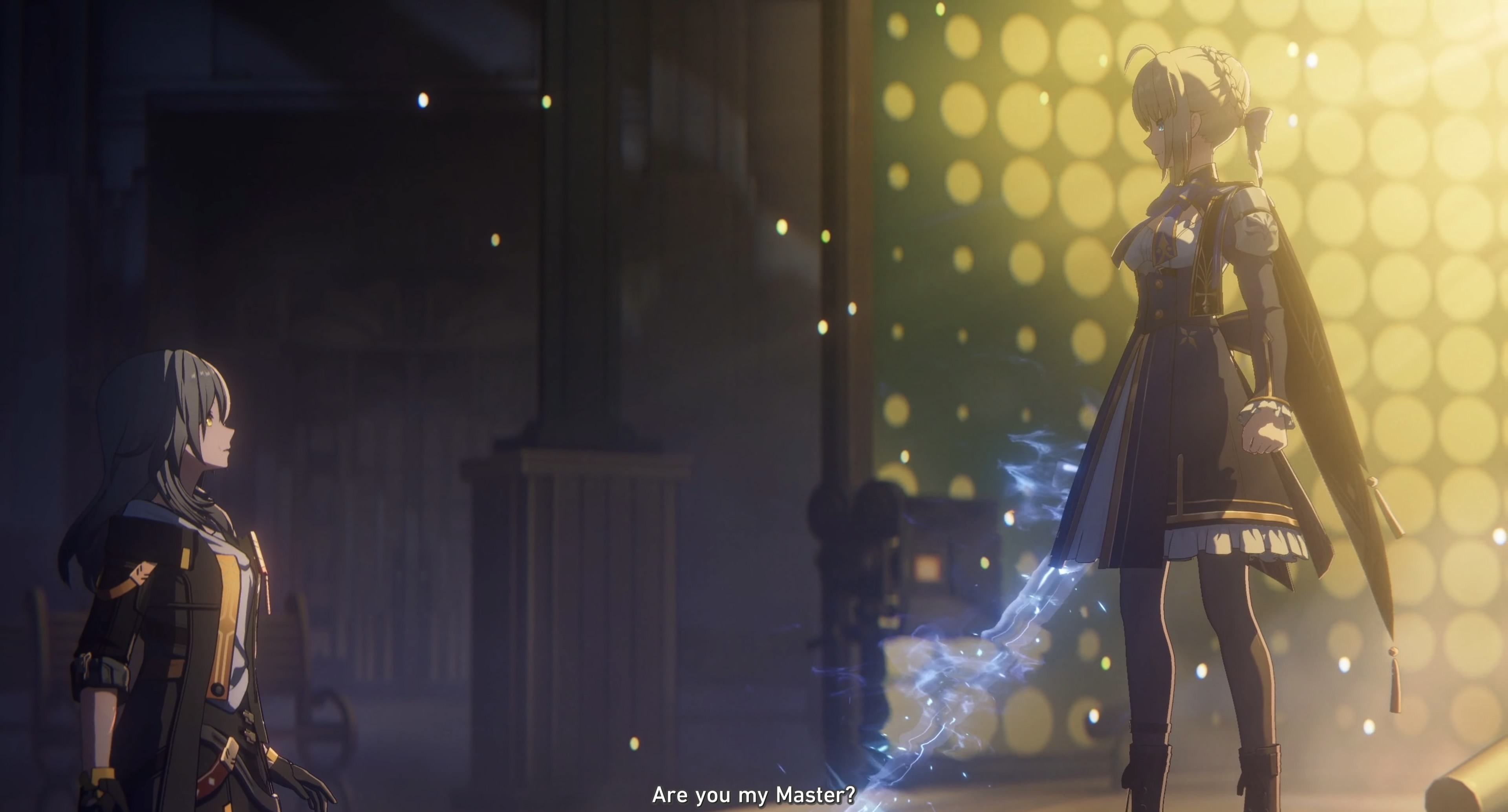 HSR x Fate Collab Animated Screenshots Stelle ver 🌟 Honkai: Star Rail ...