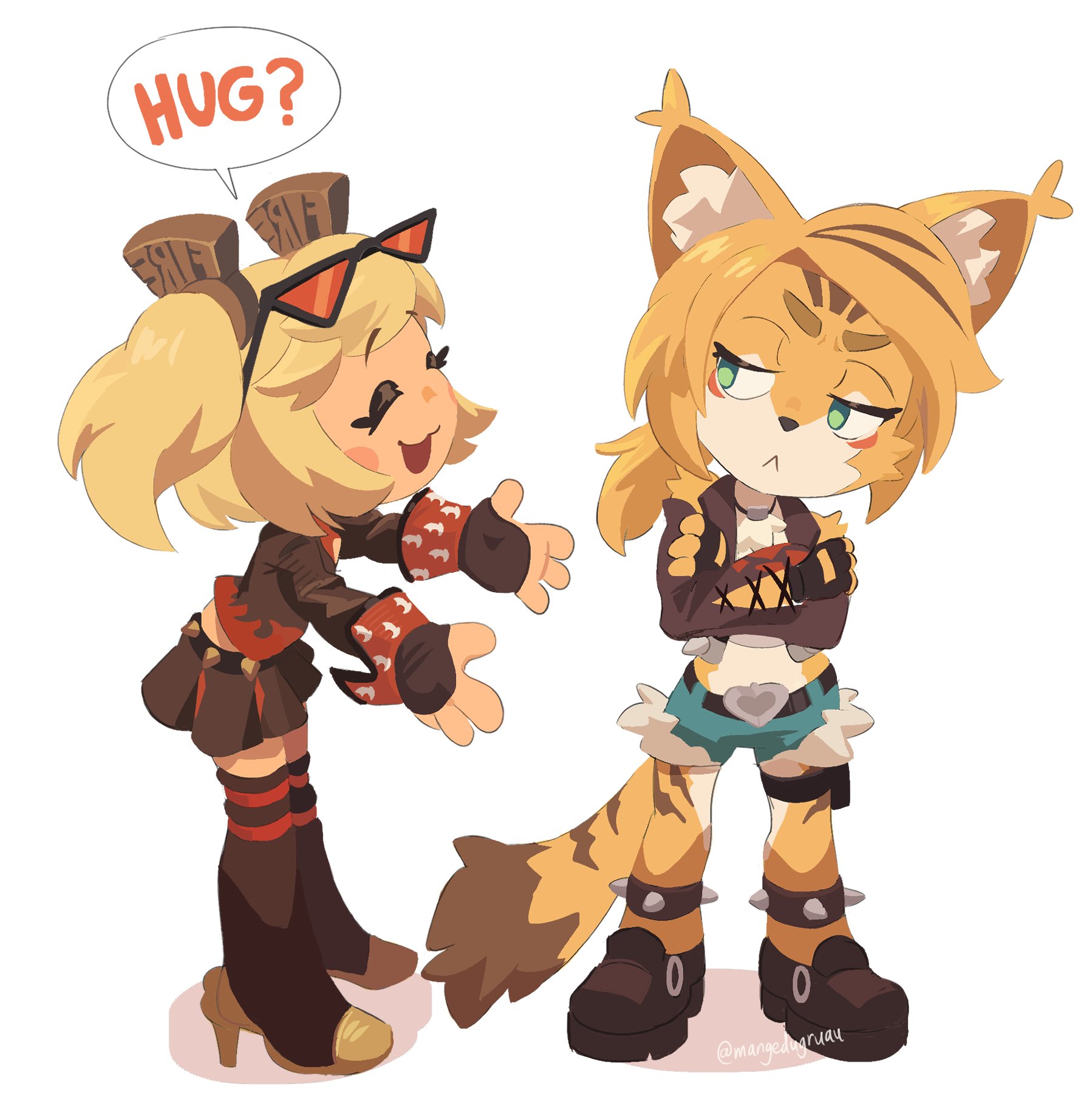 Burnice x Pulchra || "Hug?😄" Zenless Zone Zero | HoYoLAB
