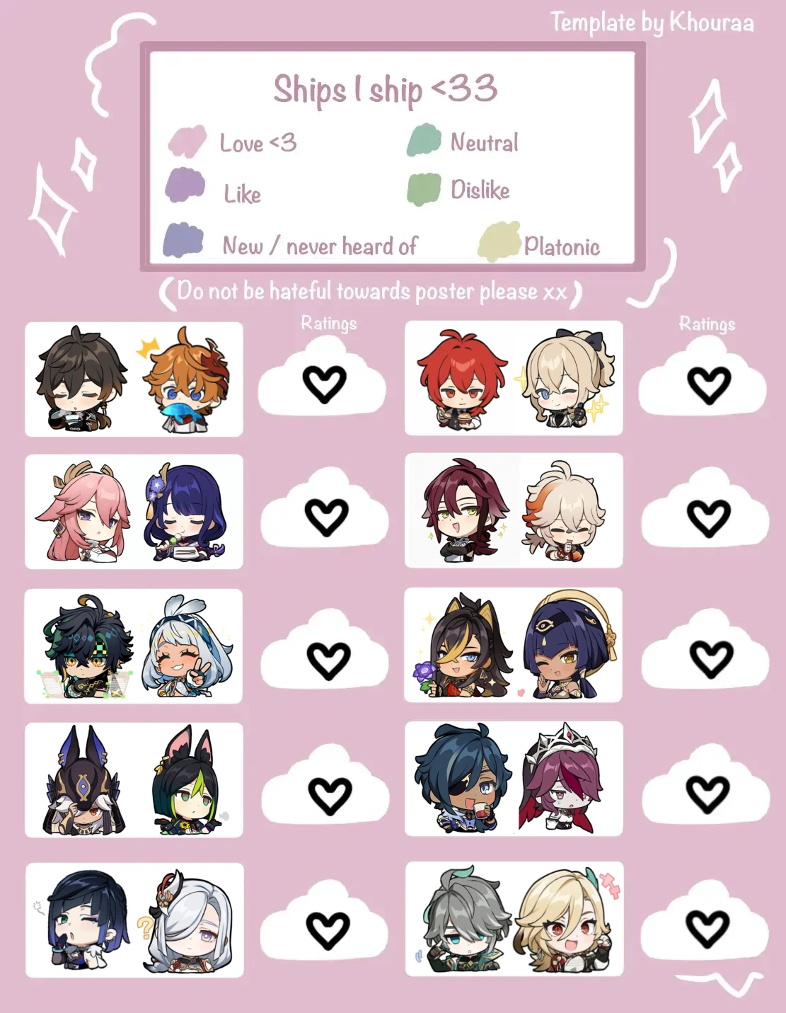 Genshin Ships That I Ship Genshin Impact | HoYoLAB