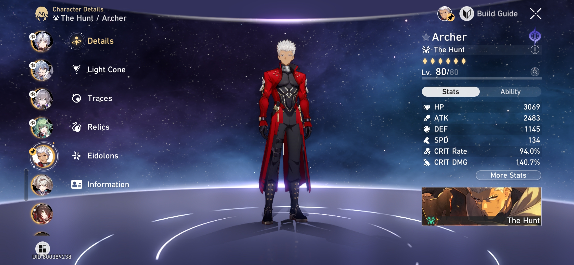 ARCHER BUILD Honkai: Star Rail | HoYoLAB