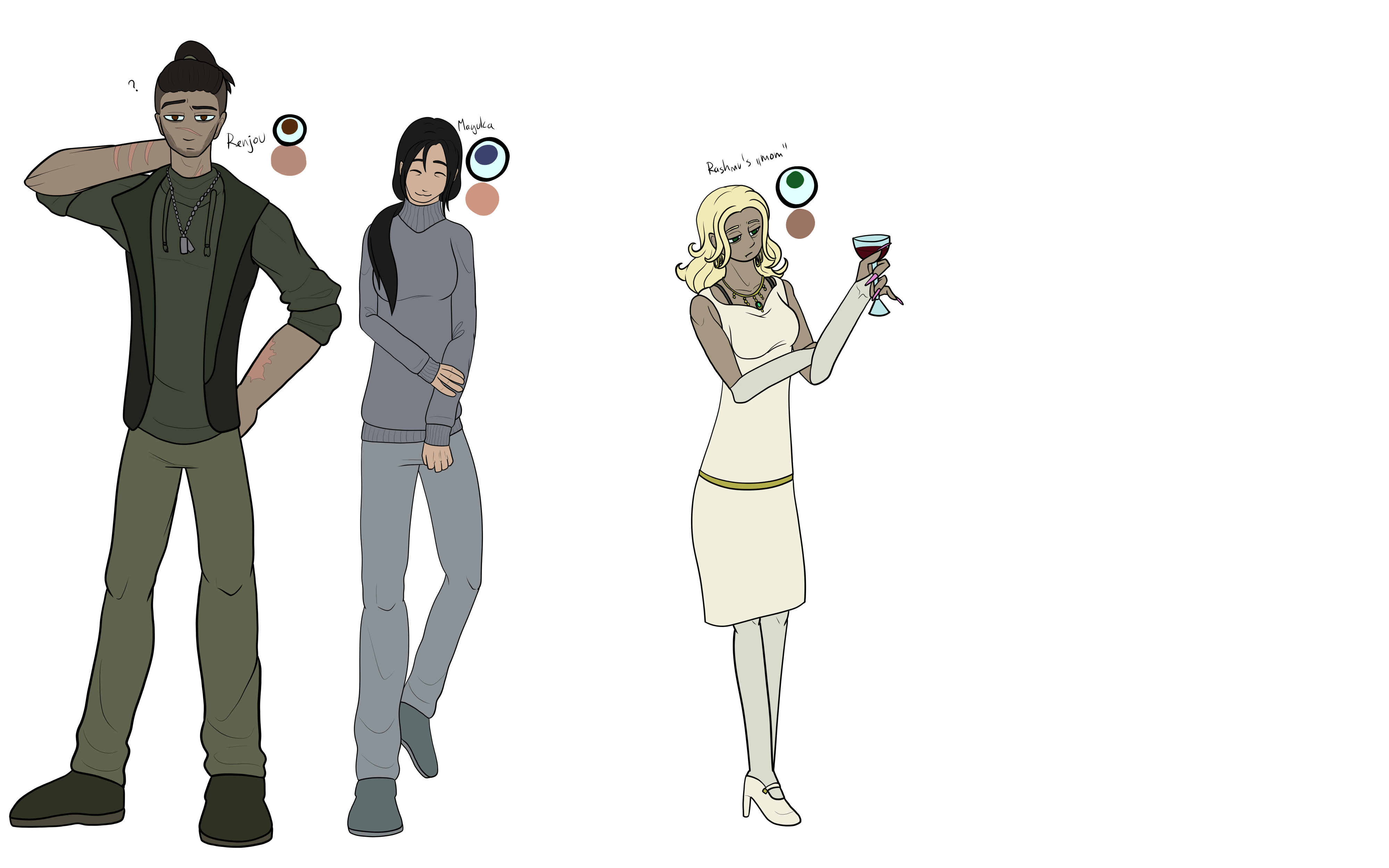 Cooked Up Some Character Designs XD Genshin Impact | HoYoLAB