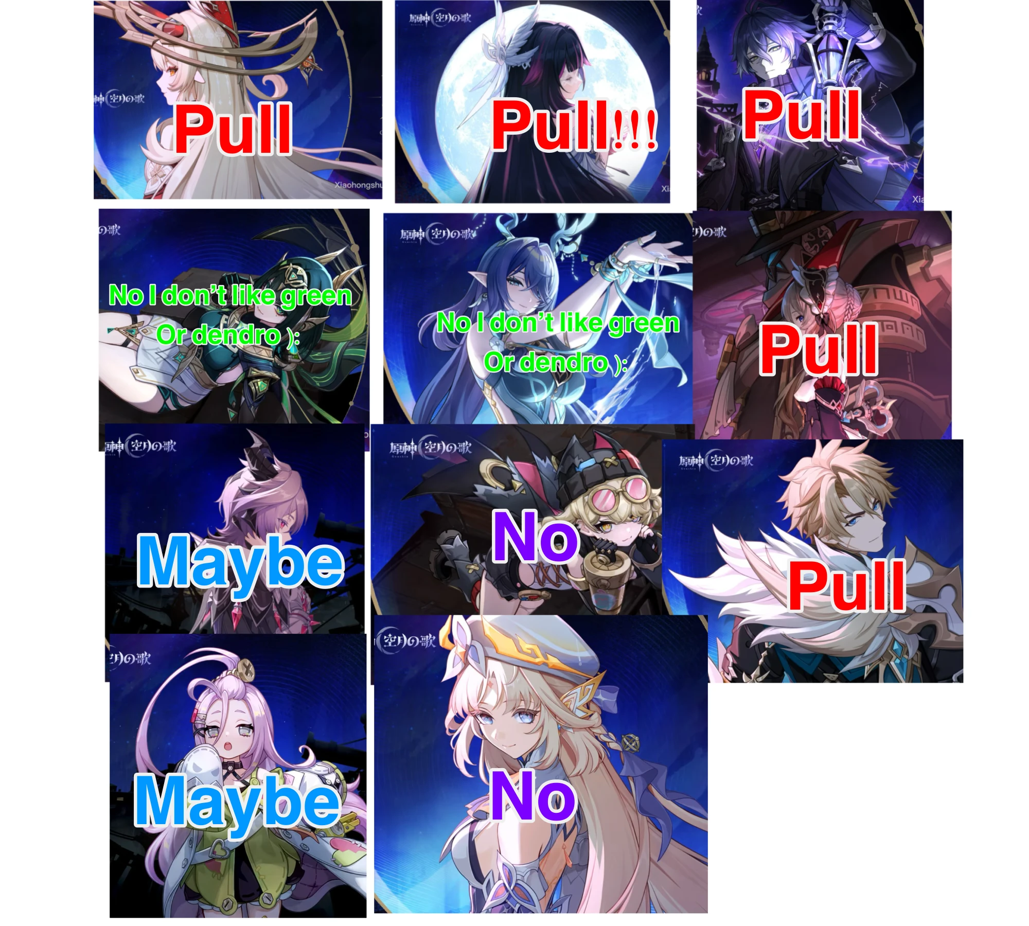 Pull plan Genshin Impact | HoYoLAB