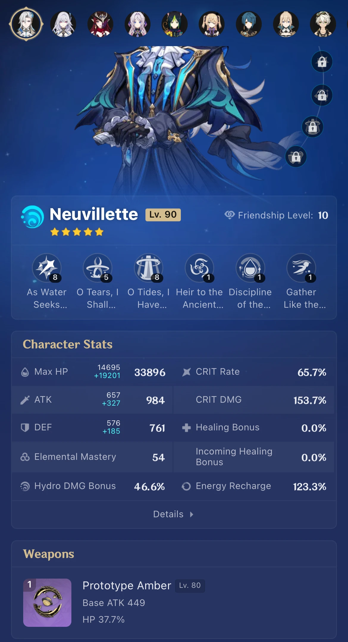 Wait for Neuvi sig weapon or get mualanis in 5.8? Genshin Impact | HoYoLAB