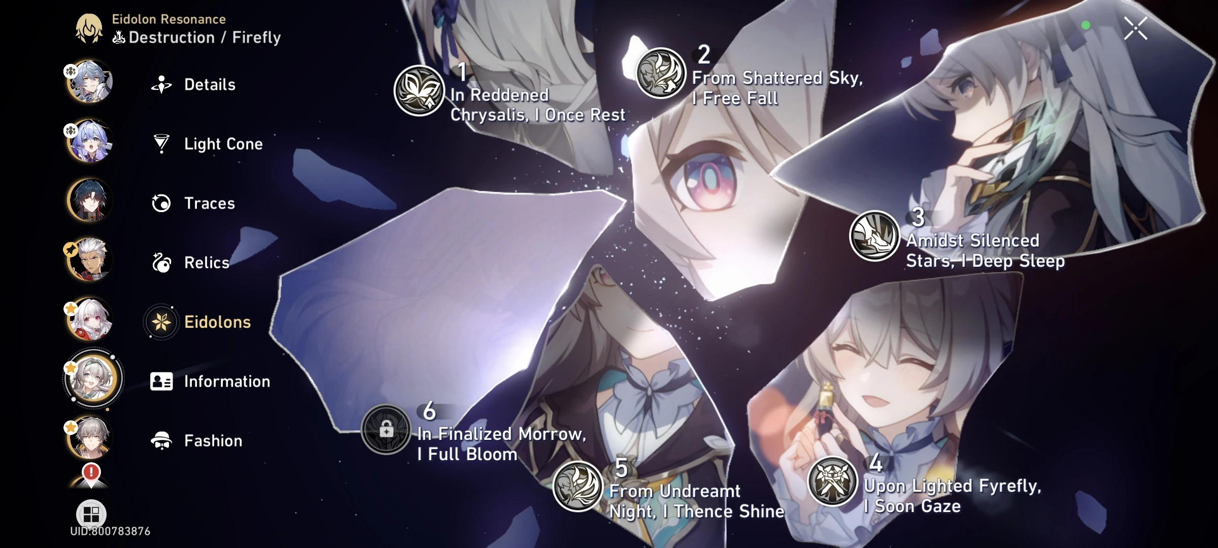 E6 Firefly? Nvm, thank you Blade 🗿 Honkai: Star Rail | HoYoLAB