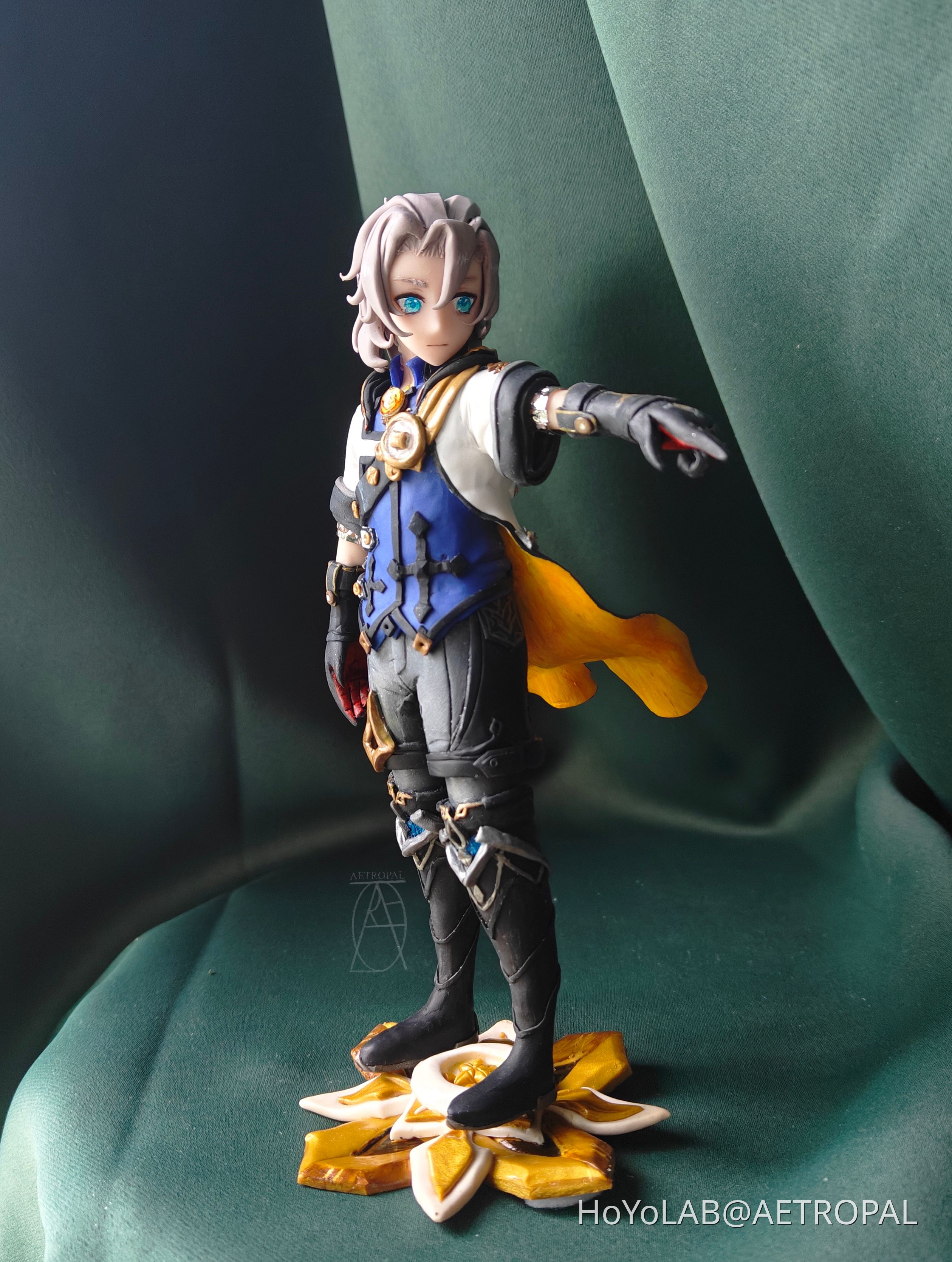 Handmade Albedo clay figure Genshin Impact | HoYoLAB