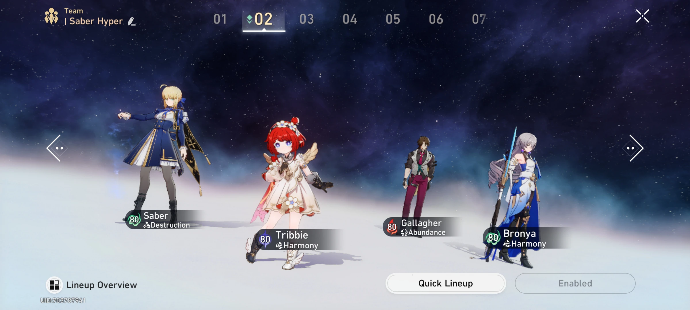 My Saber Team + Builds Honkai: Star Rail | HoYoLAB