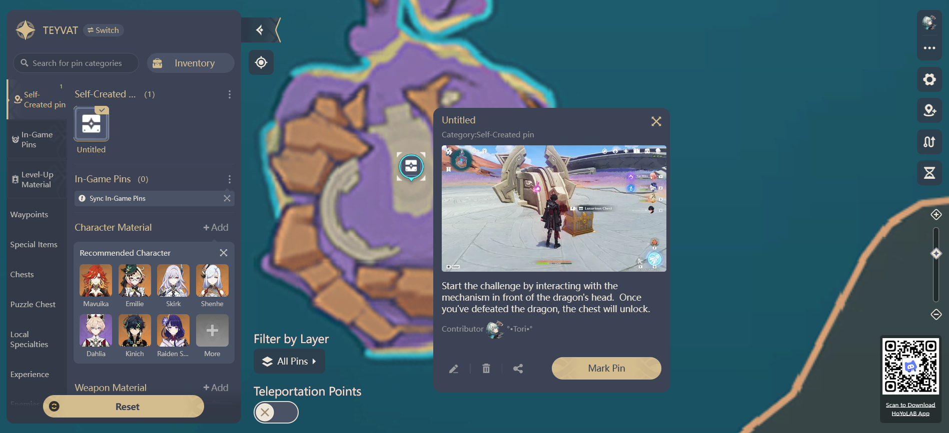 How to Contribute to the Interactive Map? Genshin Impact | HoYoLAB