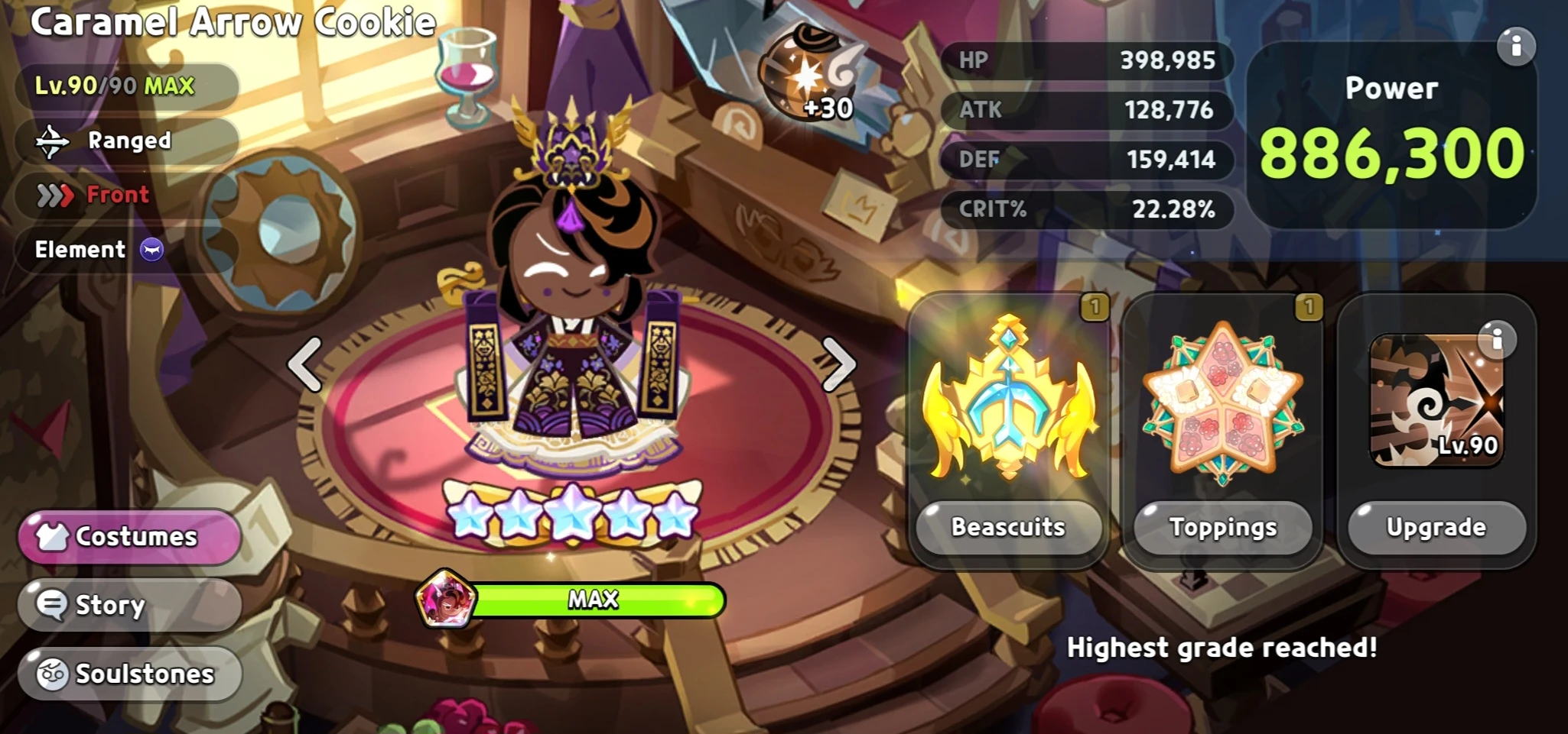 I finally max ascended my favorite cookie!! 😭 | HoYoLAB