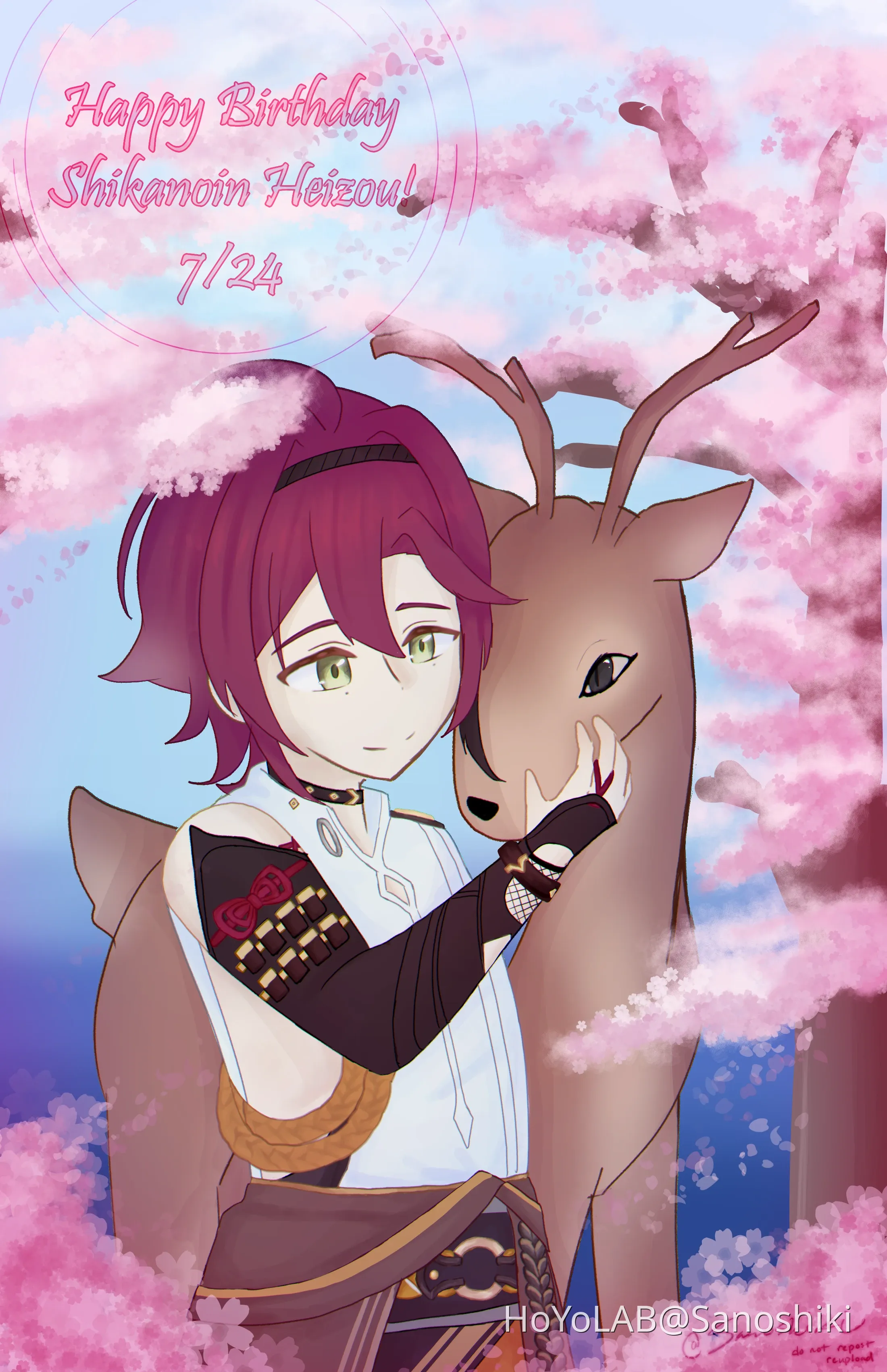 Happy Birthday Shikanoin Heizou!(2025) Genshin Impact | HoYoLAB