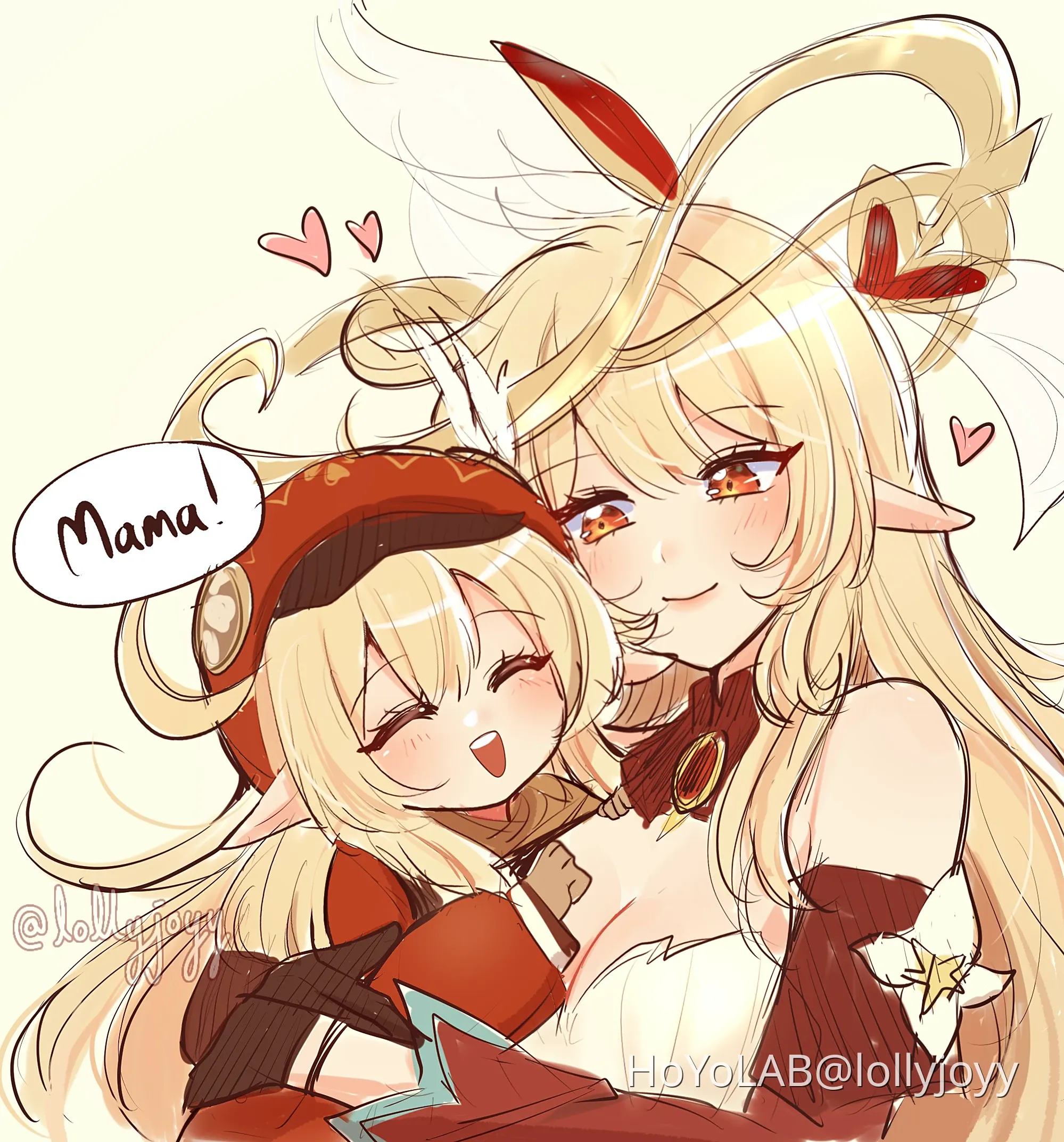 Alice and Klee doodle ️ Genshin Impact | HoYoLAB