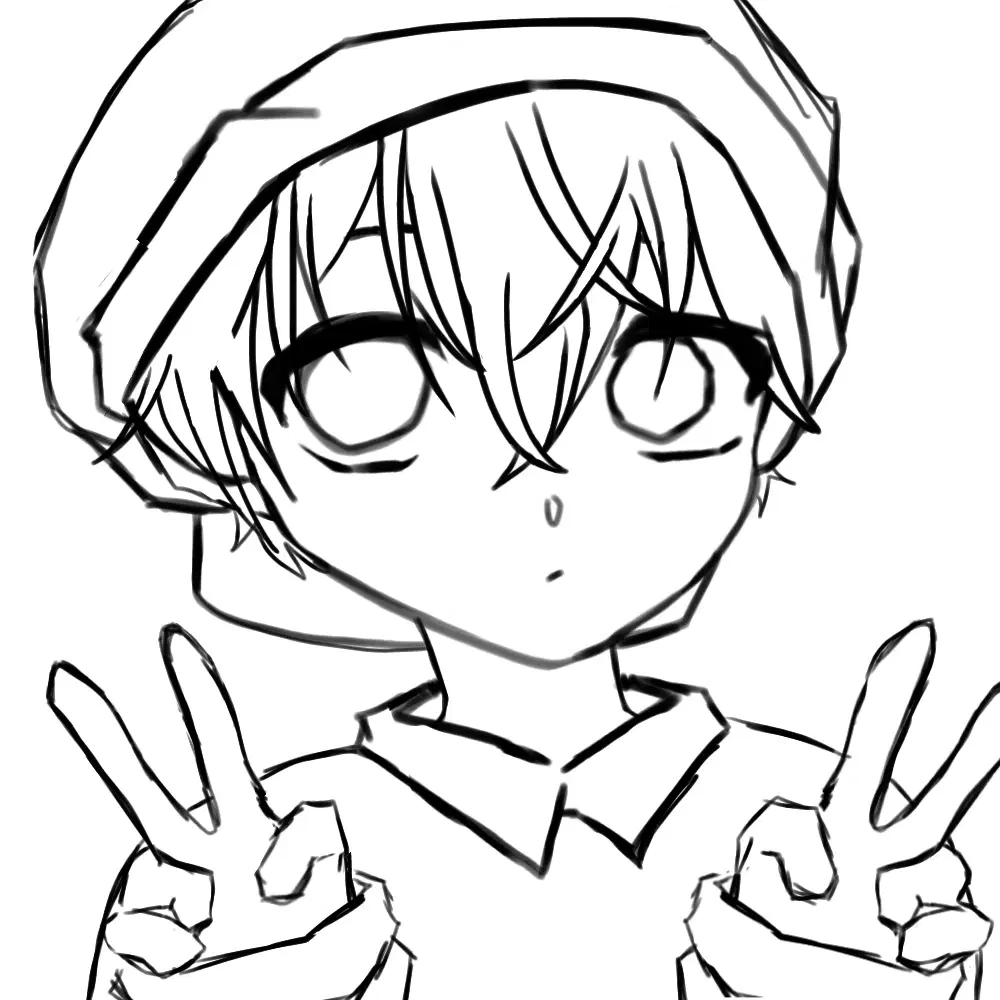 coloring pages baby saja