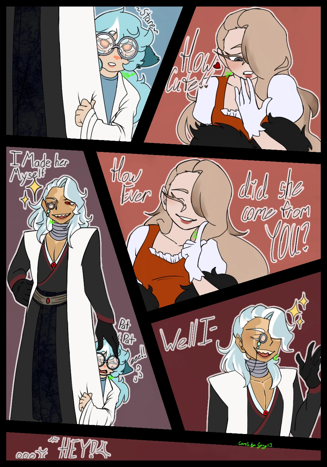 So Cute- How? - Dadttore, Sucrose, and Signora Genshin Impact | HoYoLAB