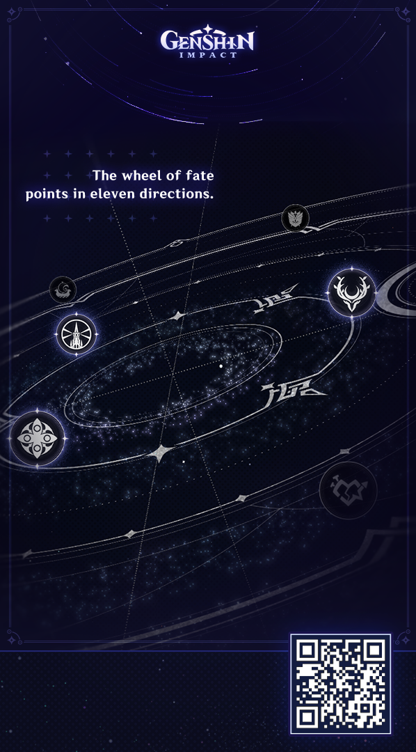 The wheel of fate points in eleven directions. OMG Genshin Impact | HoYoLAB