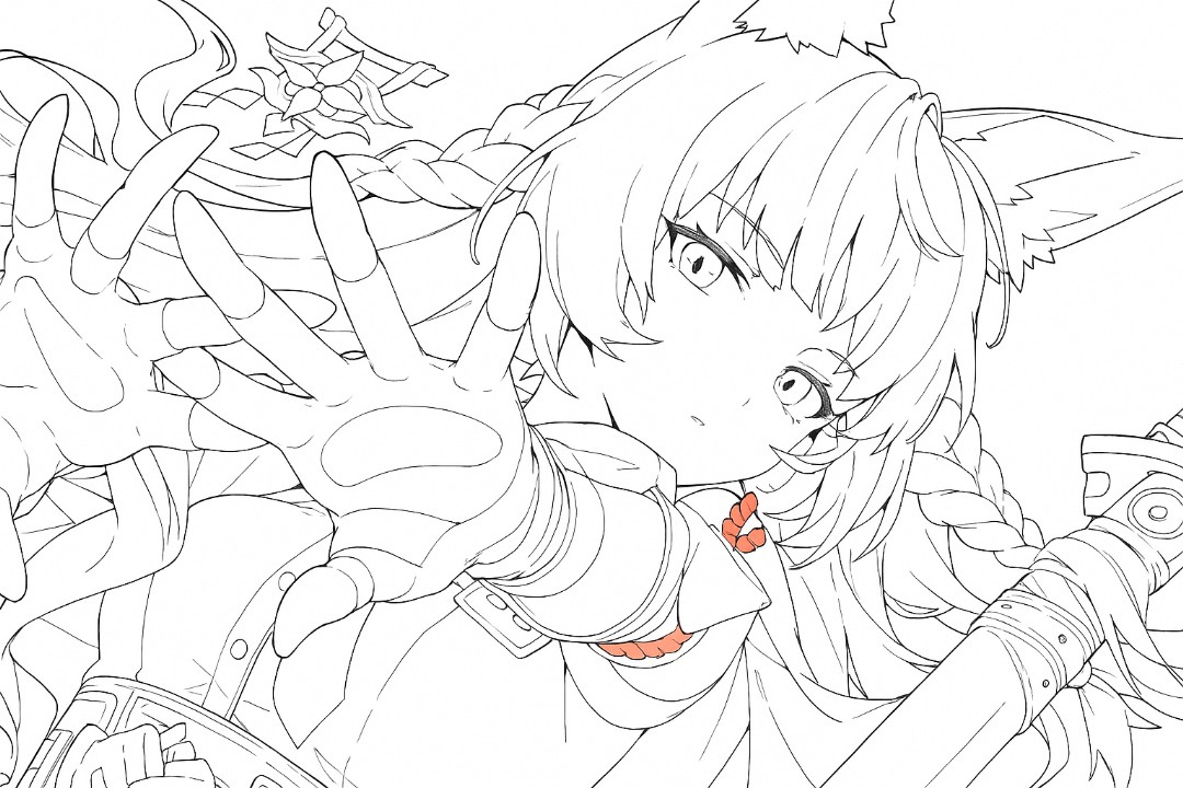 Miyabi drawing Zenless Zone Zero | HoYoLAB