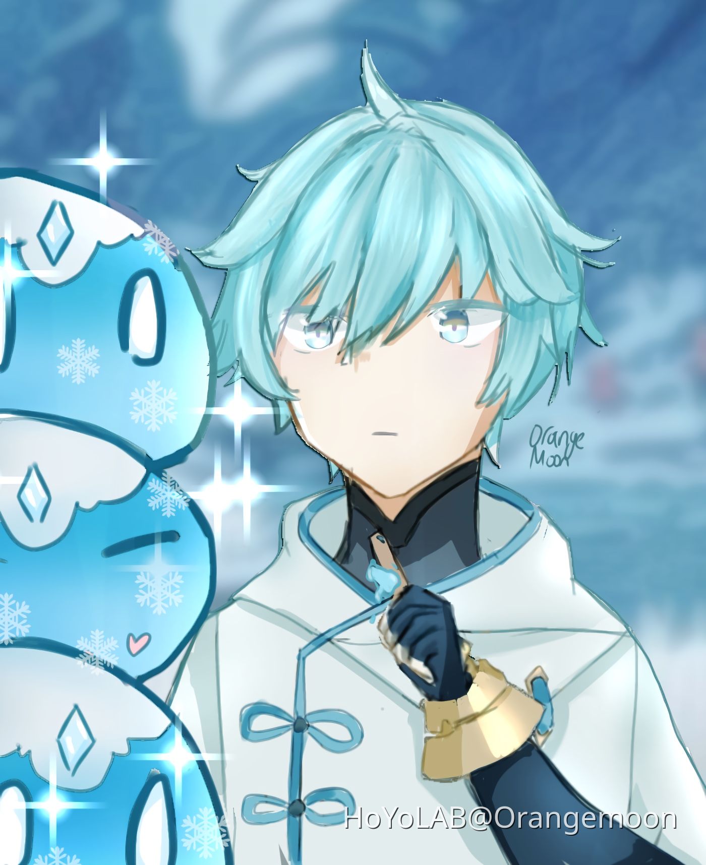 Chongyun Fanart by me! Genshin Impact | HoYoLAB