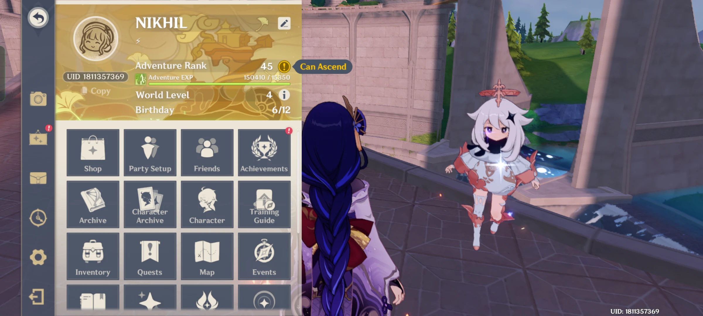 what my current adventure rank must be 🤔 Genshin Impact | HoYoLAB