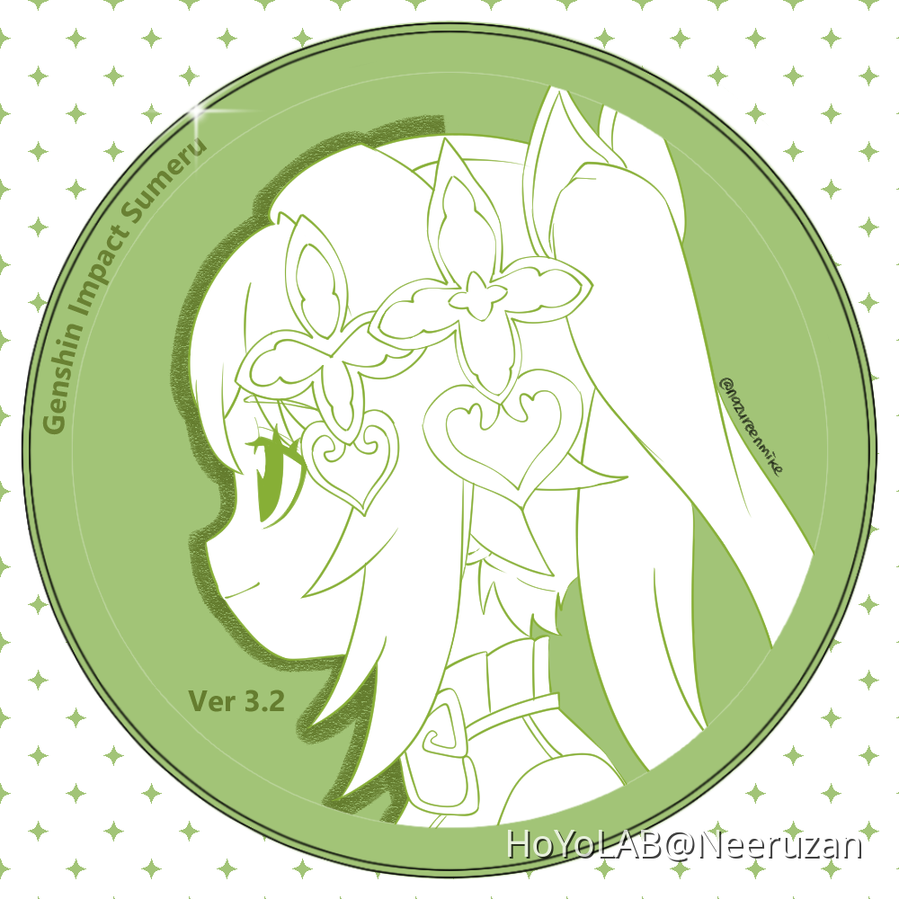 Drawing of Nahida side profile! Genshin Impact | HoYoLAB