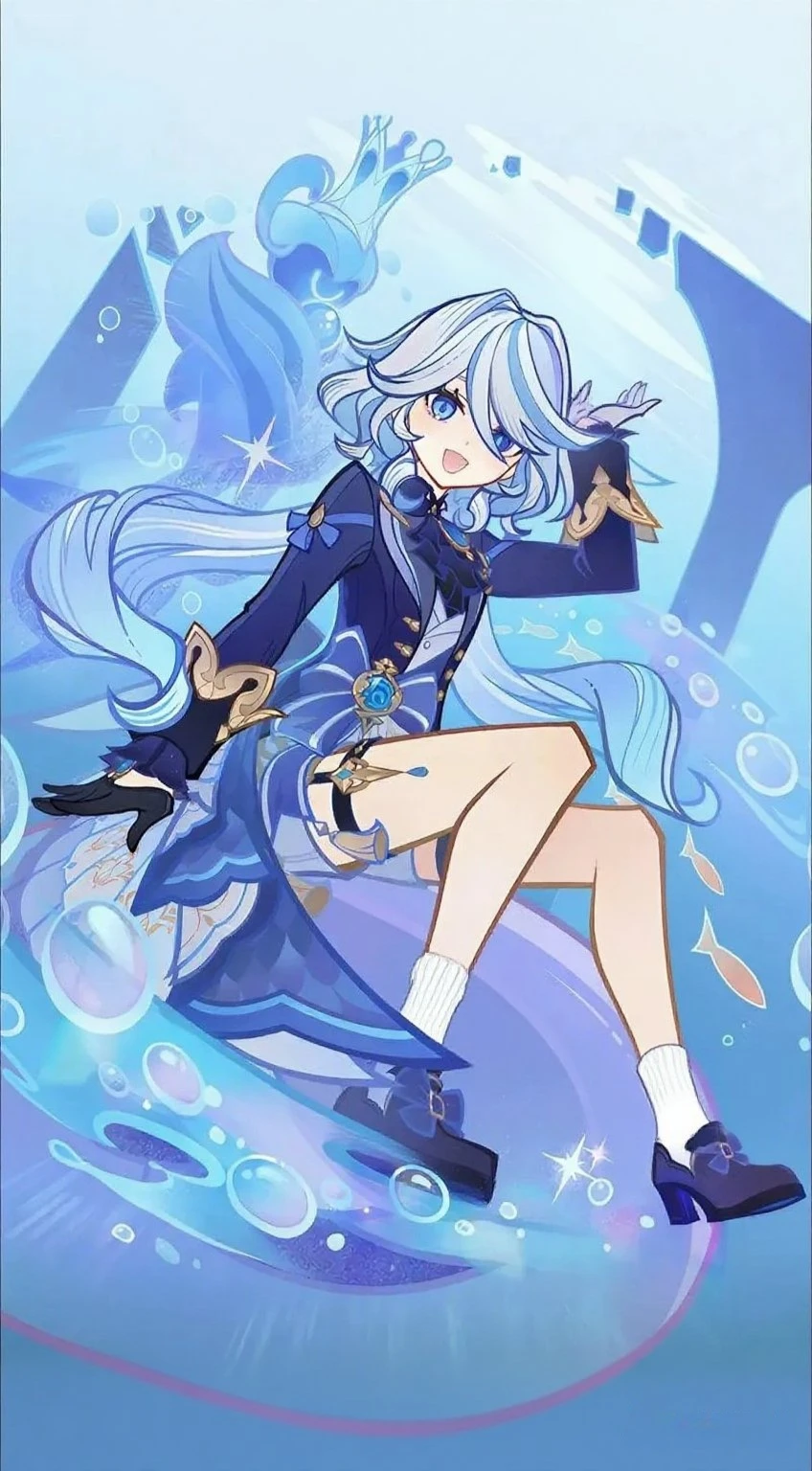 Funina\'s four different postures Genshin Impact | HoYoLAB