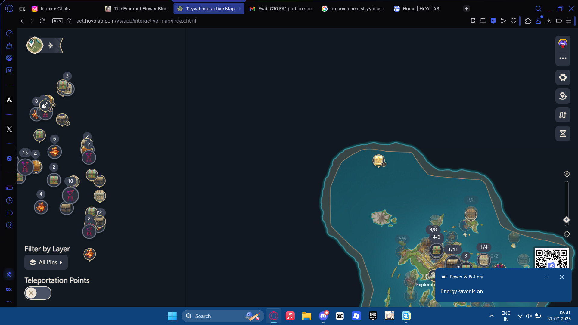 Help needed with interactive map Genshin Impact | HoYoLAB